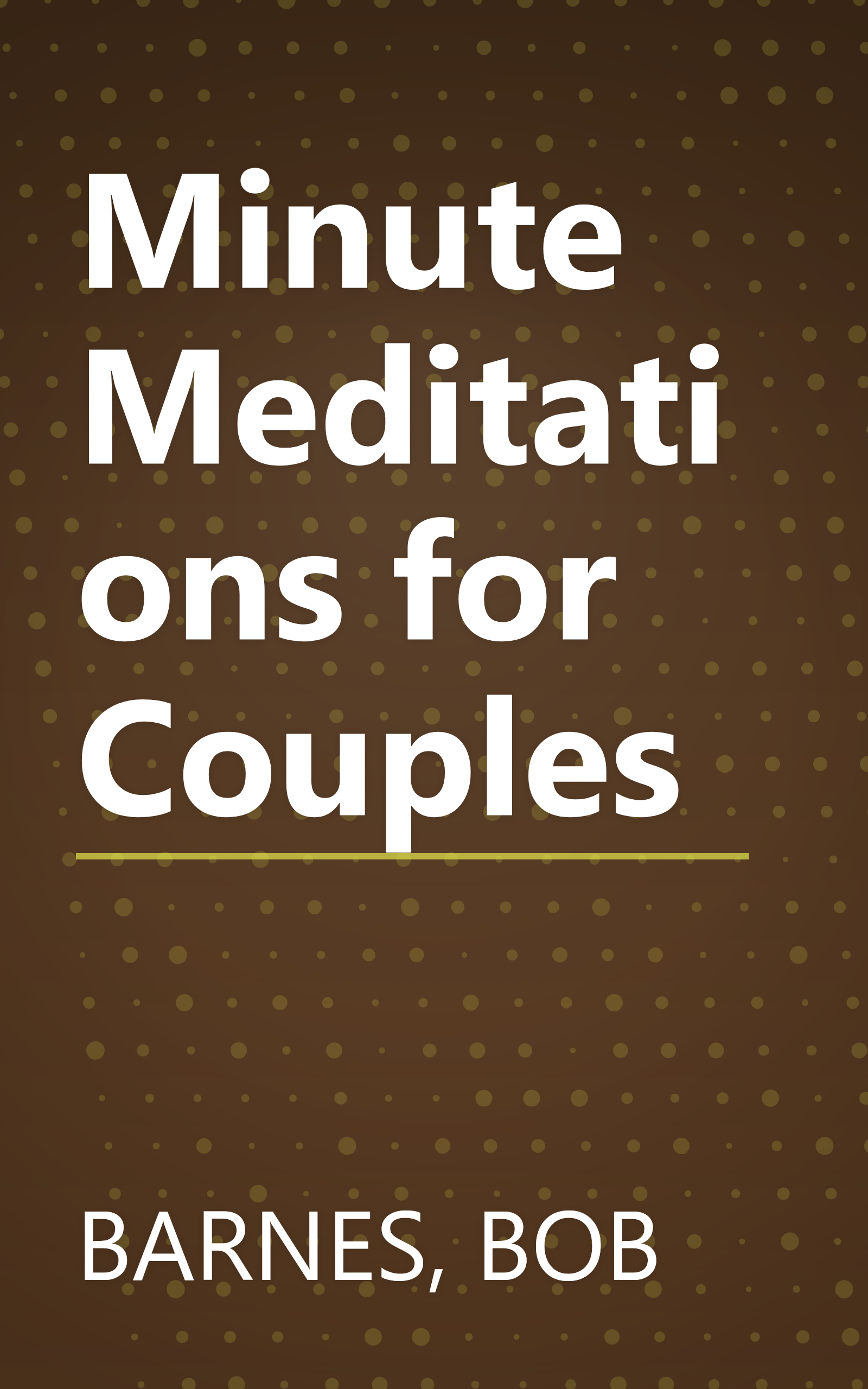 Minute Meditations for Couples book cover