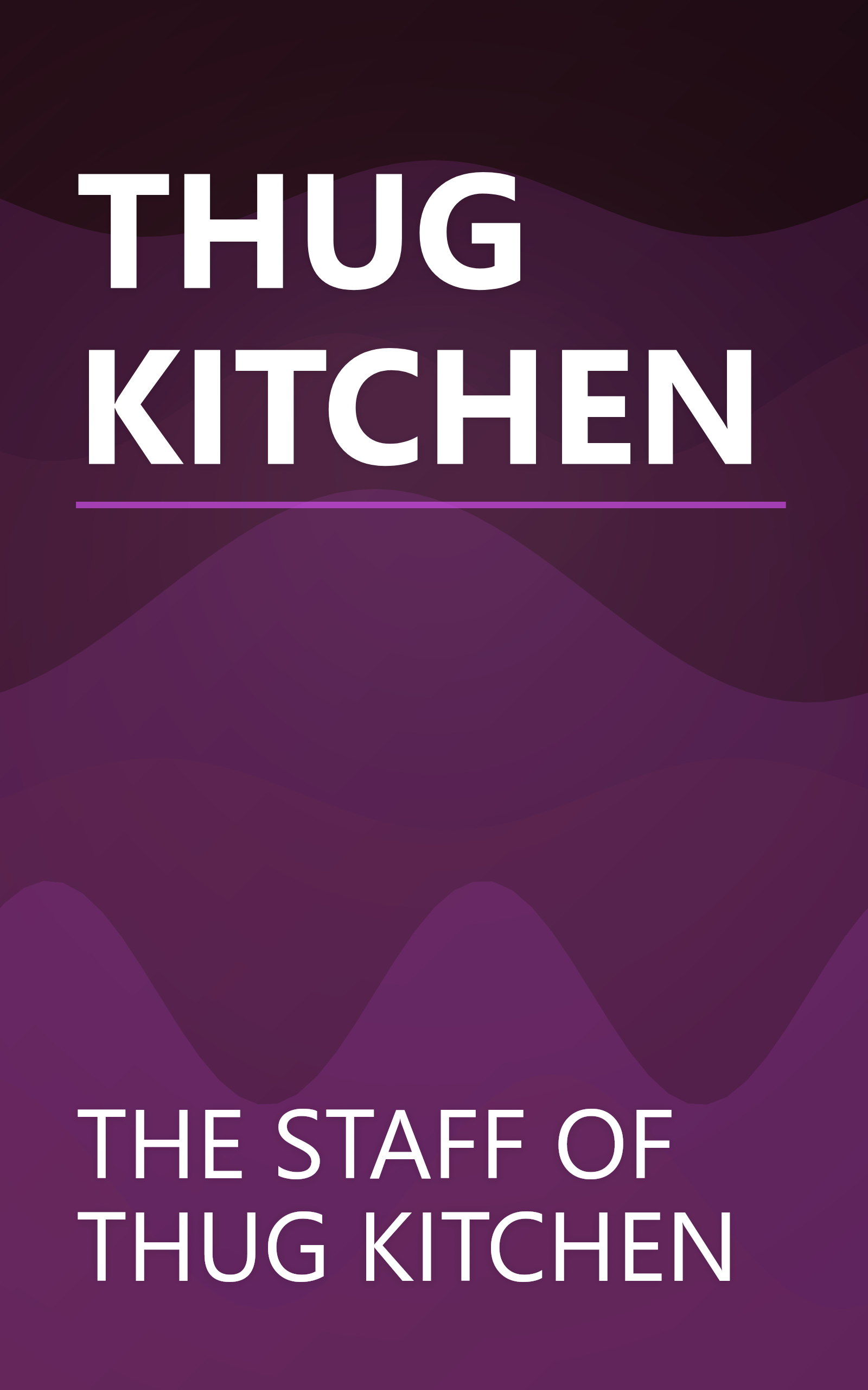 THUG KITCHEN book cover