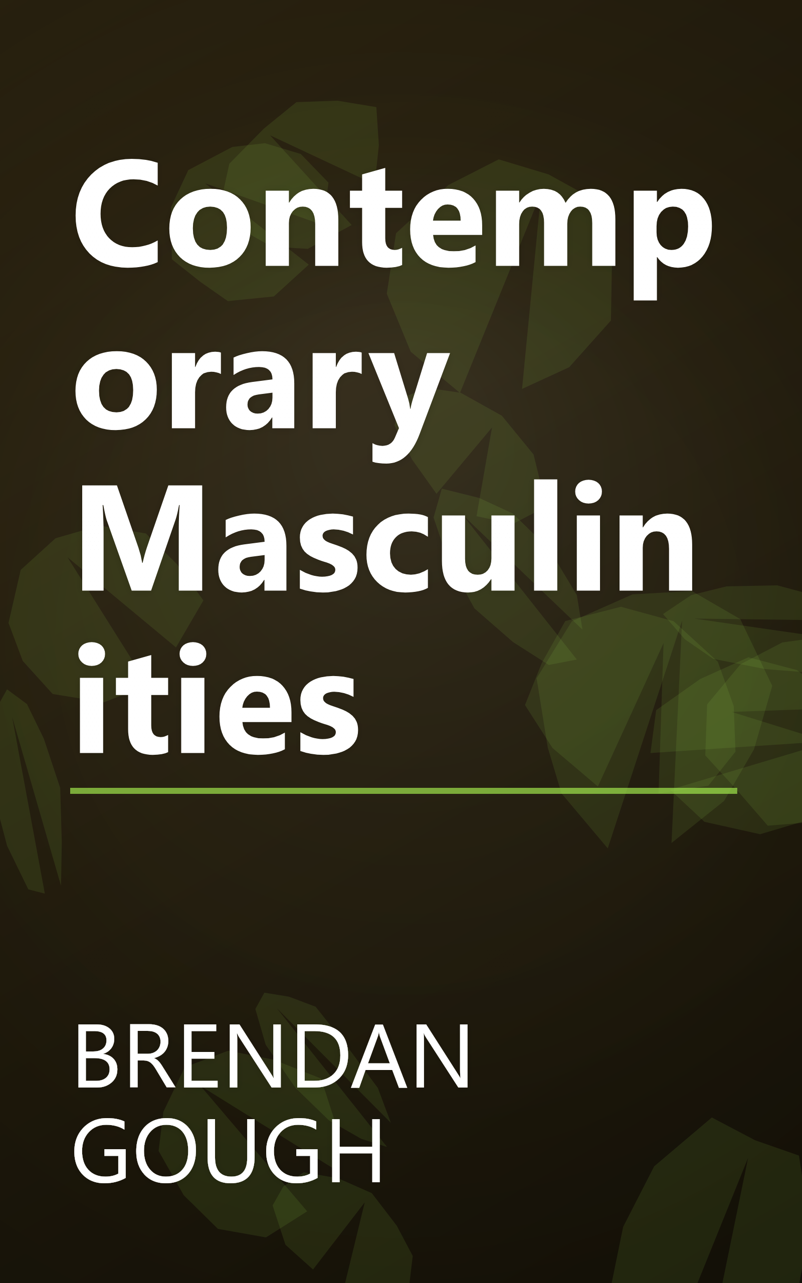 Contemporary Masculinities book cover