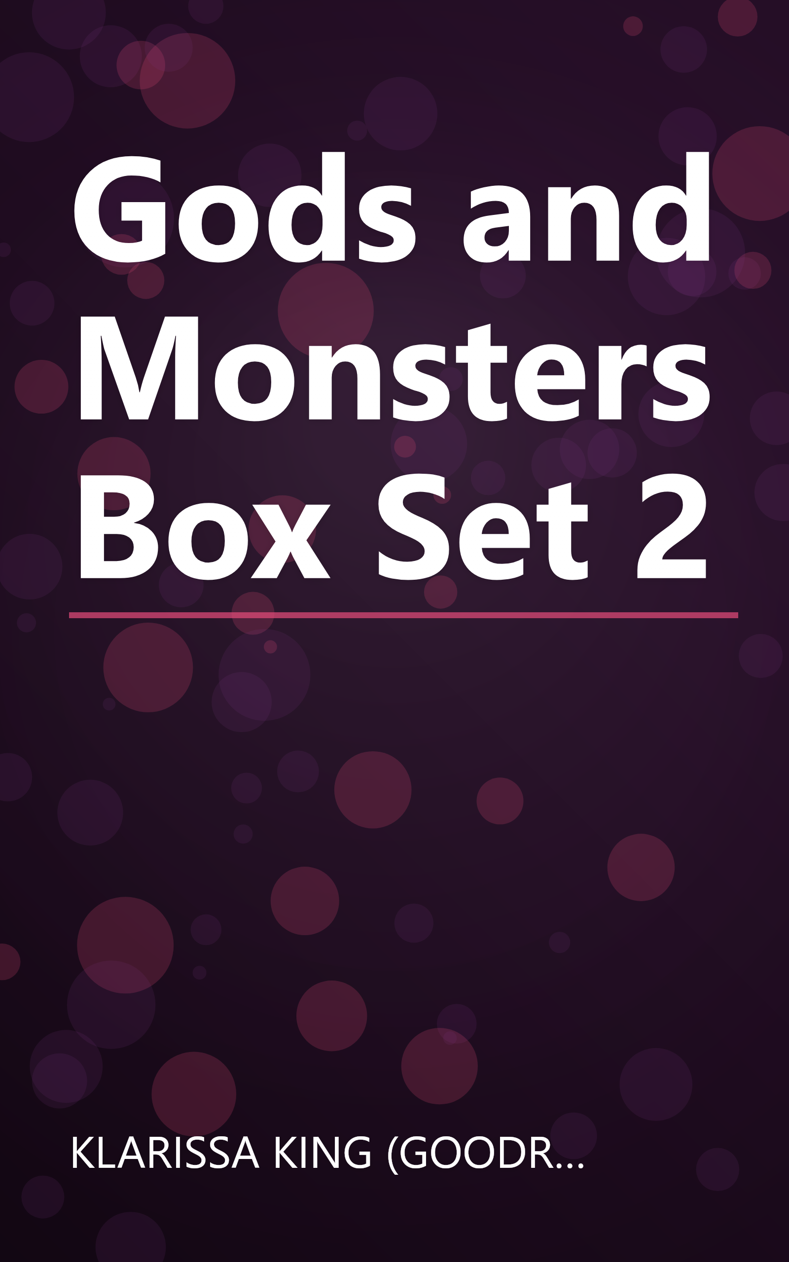 Gods and Monsters Box Set 2 book cover
