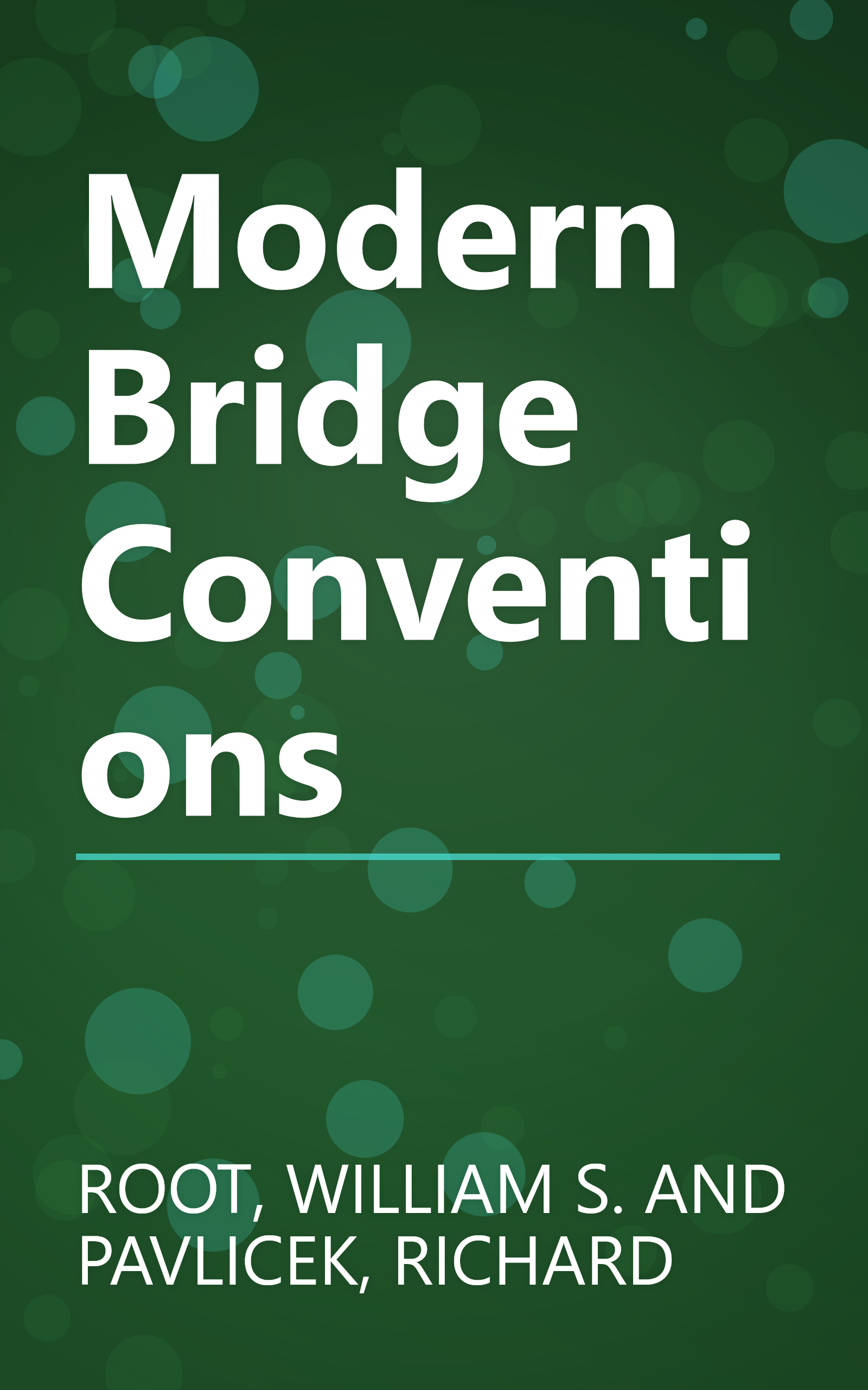 Modern Bridge Conventions book cover