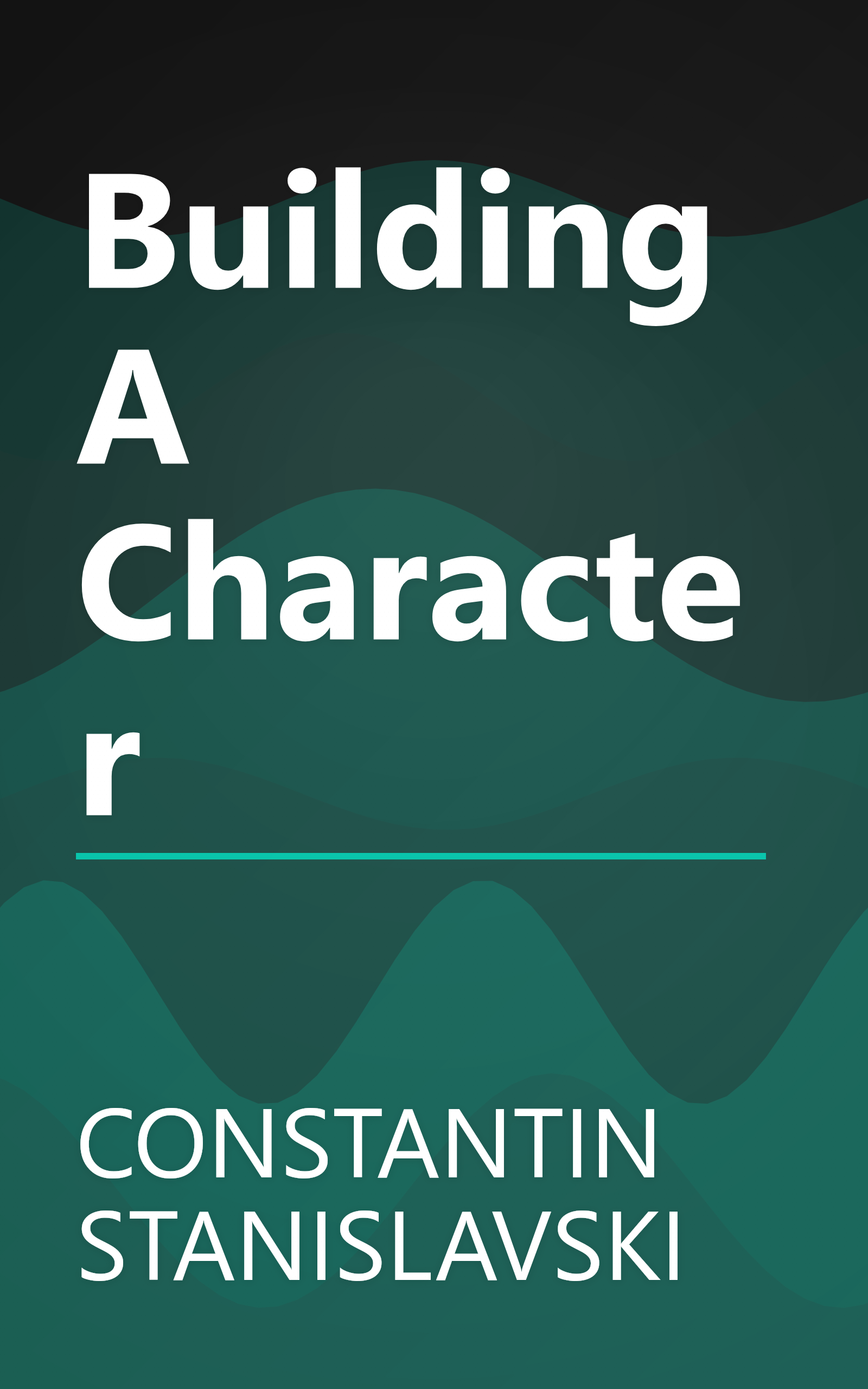 Building A Character book cover
