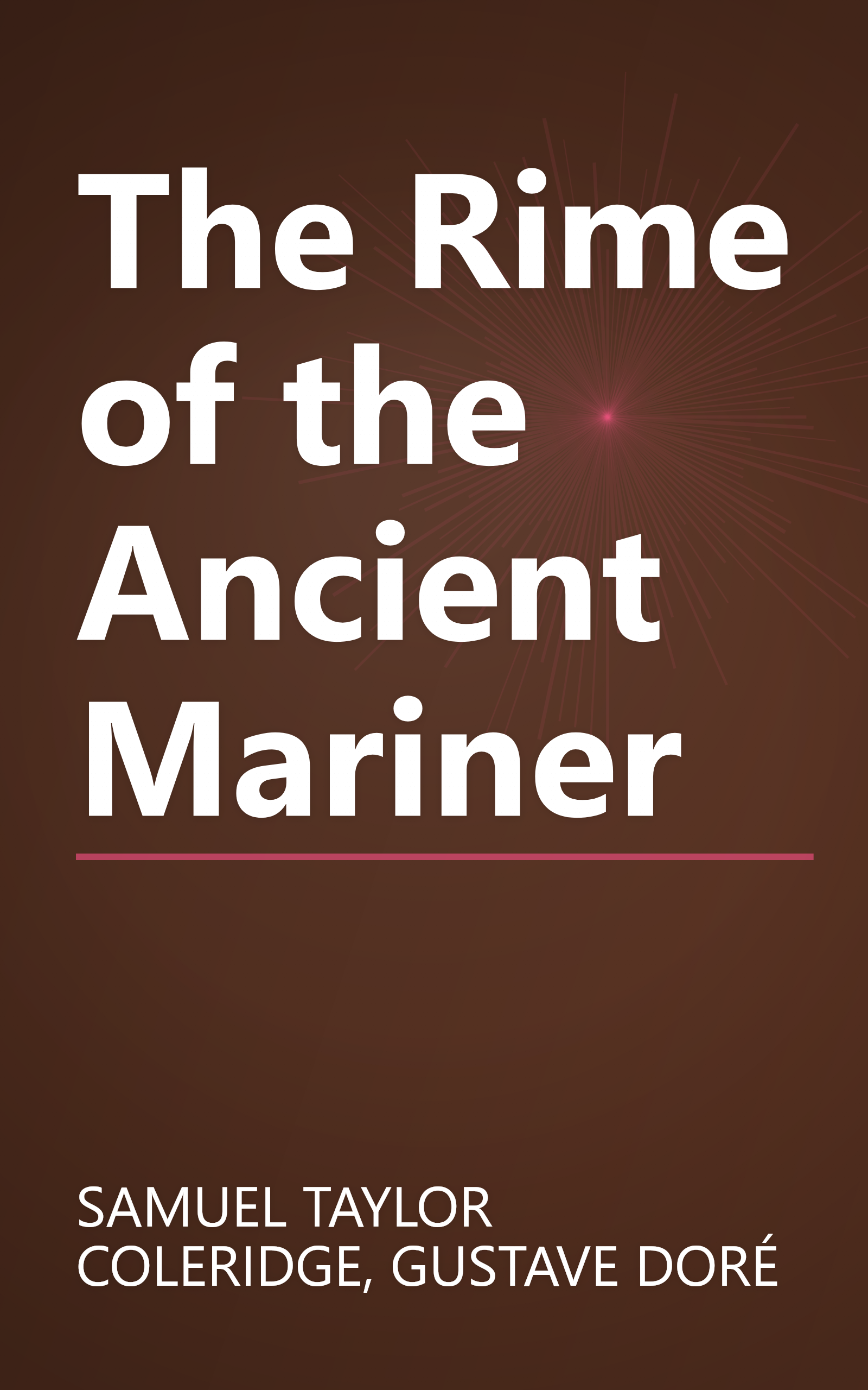 The Rime of the Ancient Mariner book cover