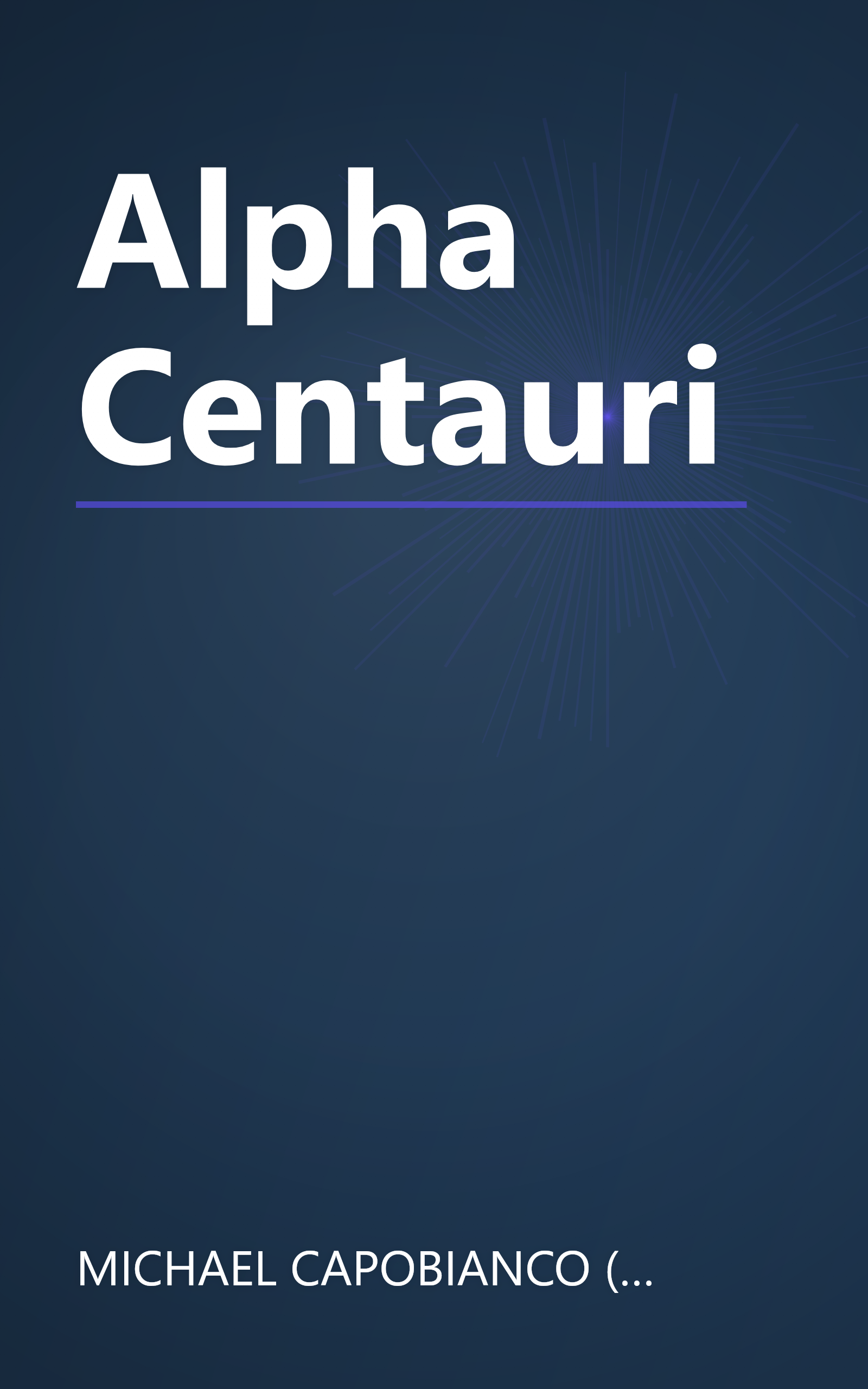 Alpha Centauri book cover