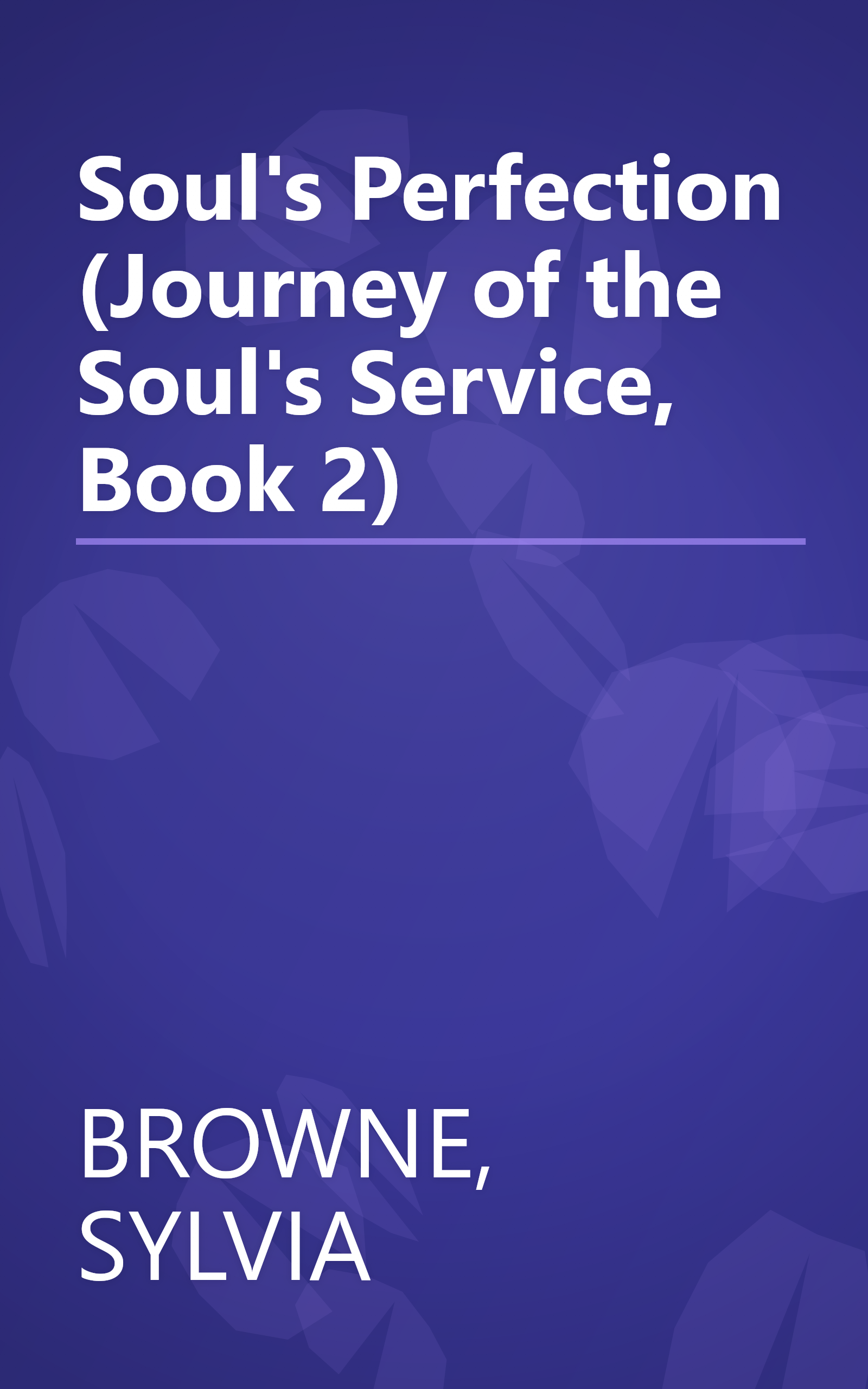Soul's Perfection (Journey of the Soul's Service, Book 2) book cover