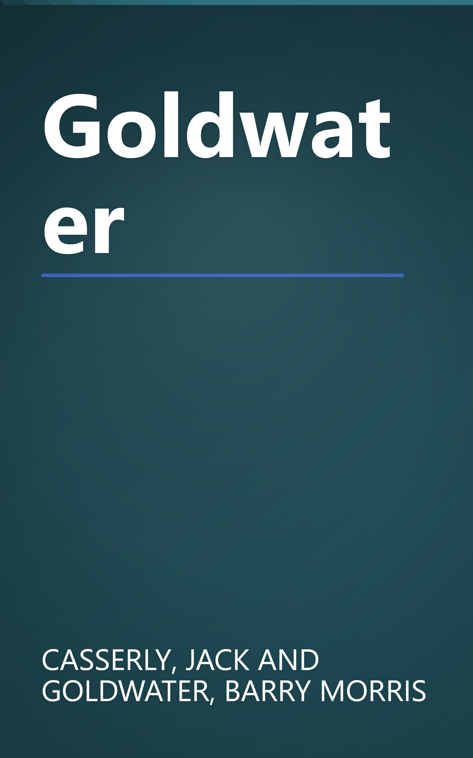 Goldwater book cover