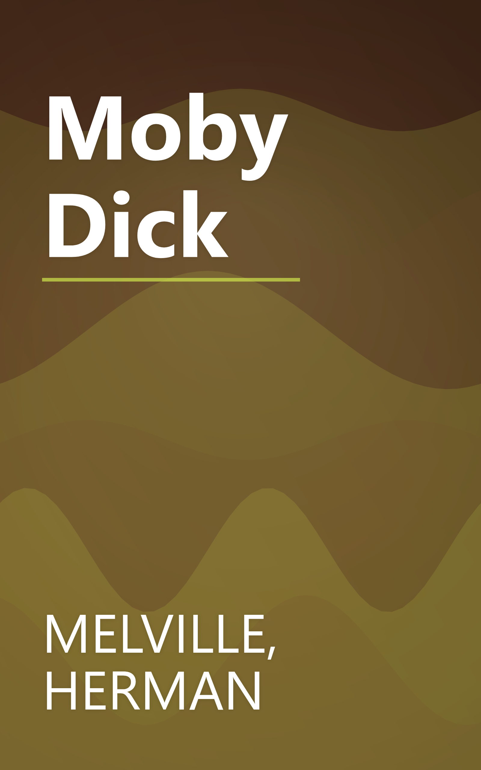 Moby Dick book cover