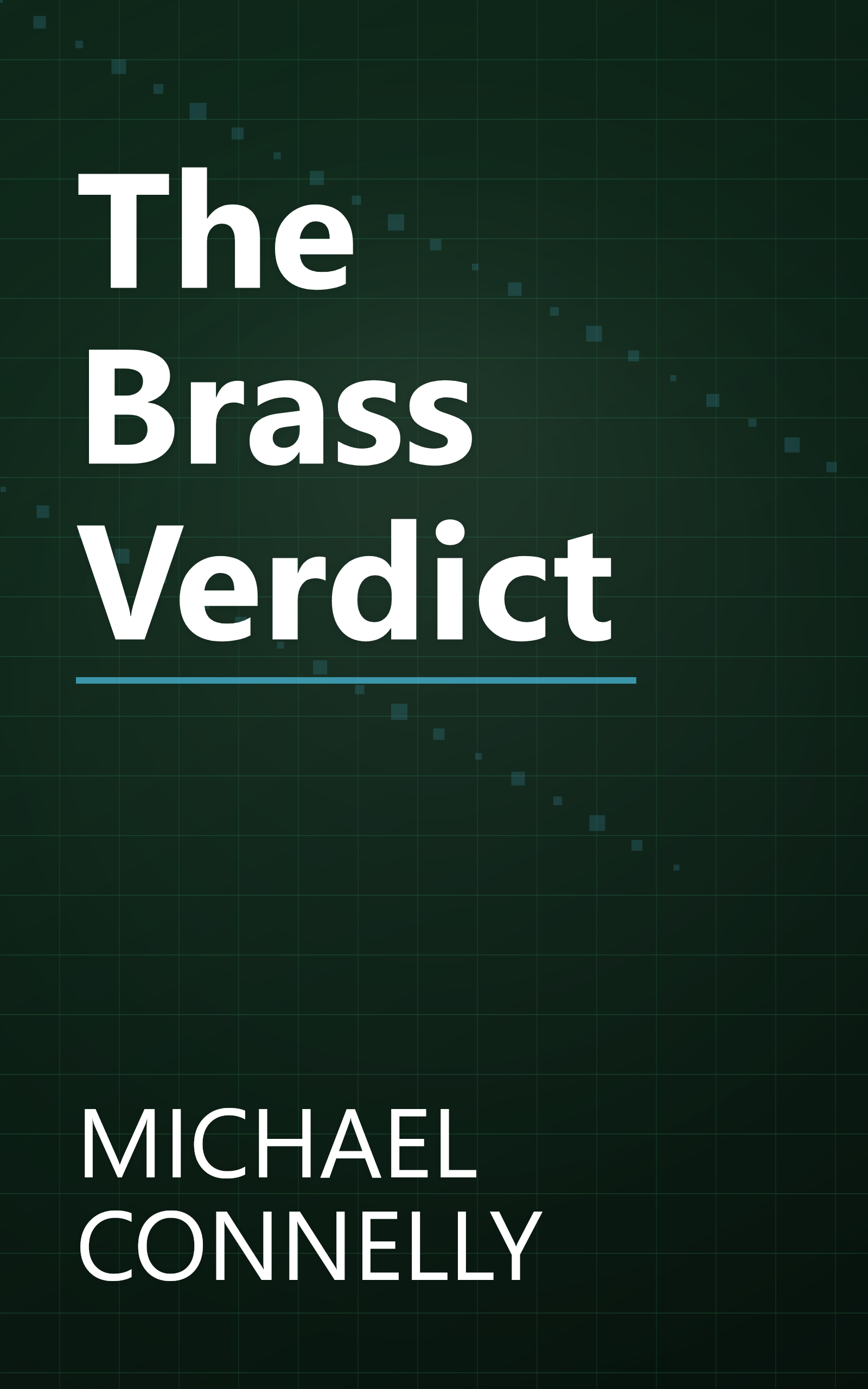 The Brass Verdict book cover