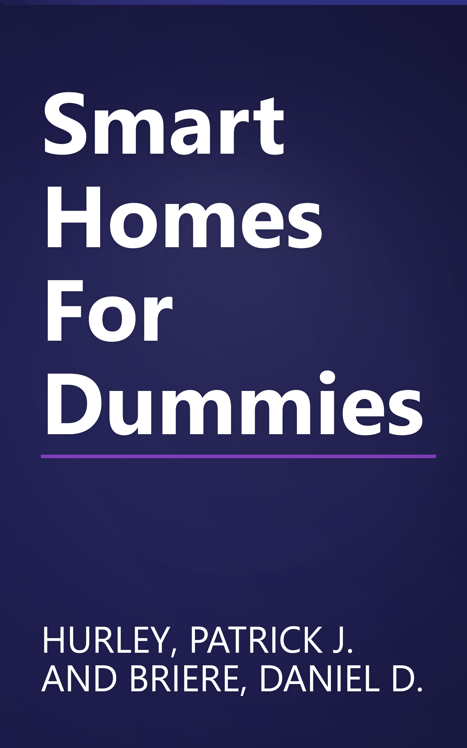 Smart Homes For Dummies book cover