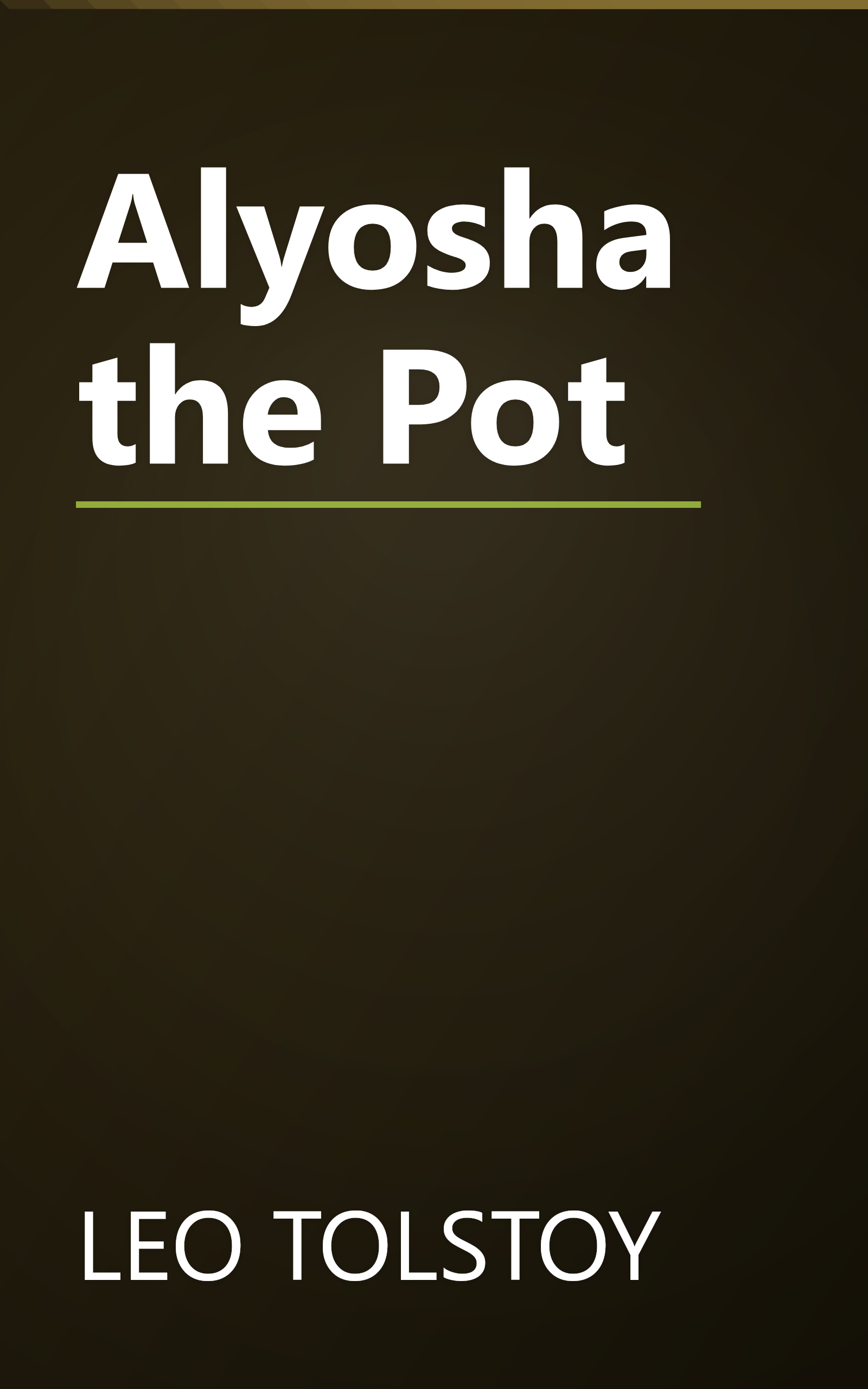 Alyosha the Pot book cover