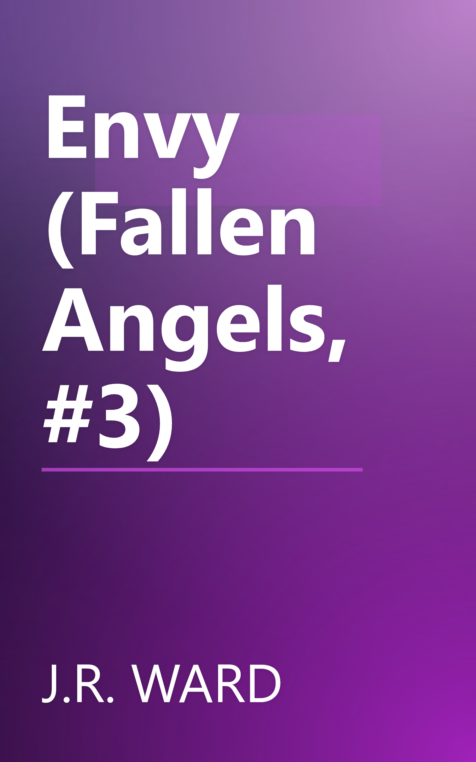 Envy (Fallen Angels, #3) book cover