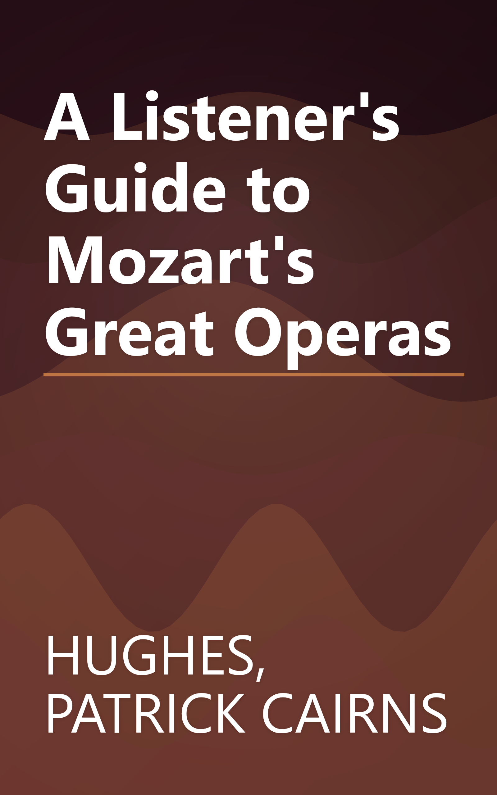 A Listener's Guide to Mozart's Great Operas book cover