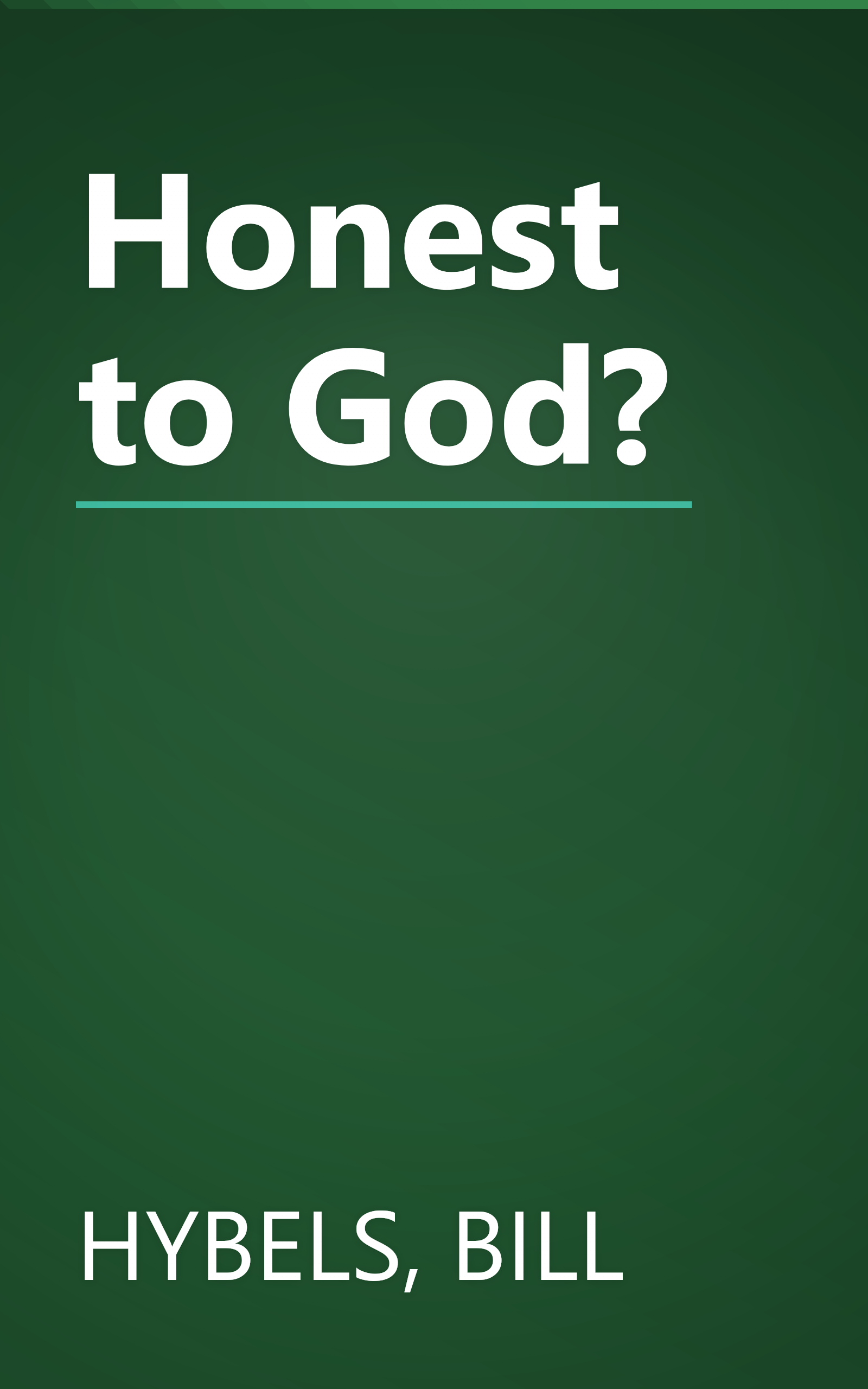 Honest to God? book cover