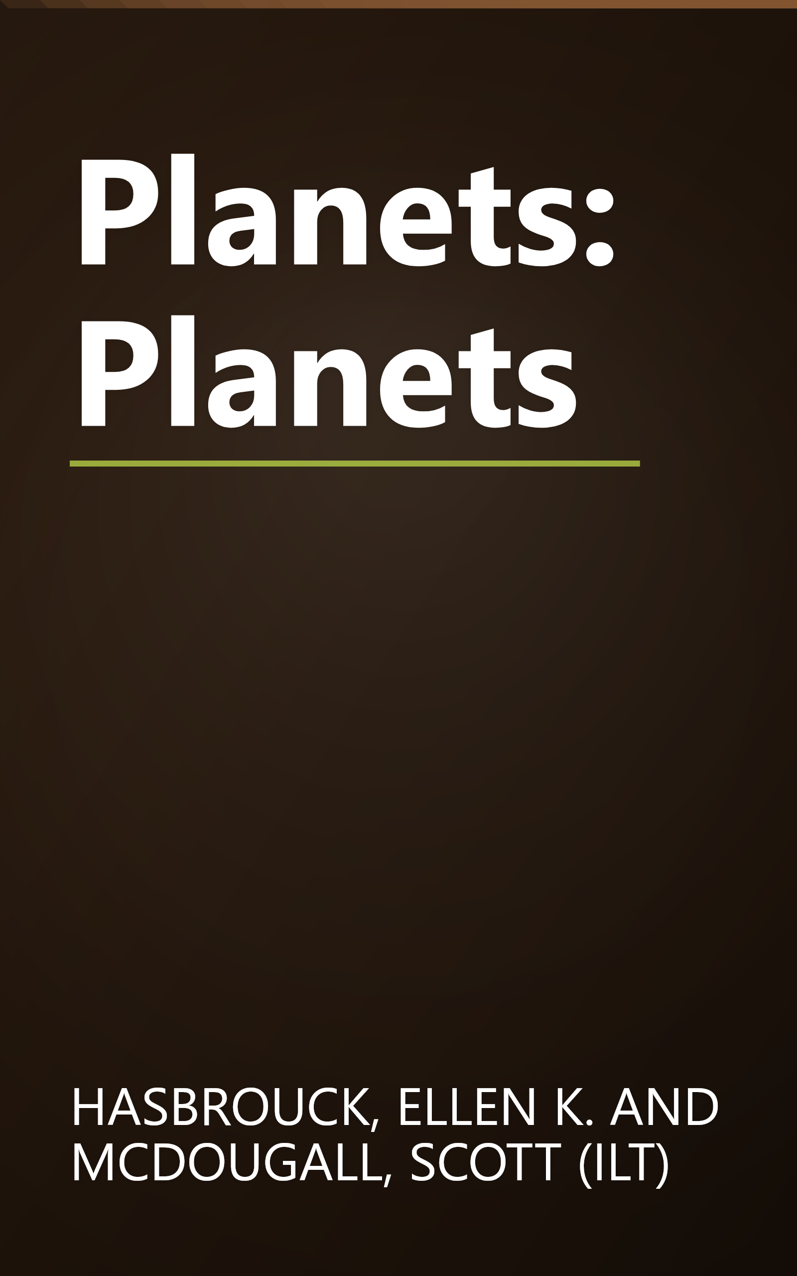 Planets: Planets book cover