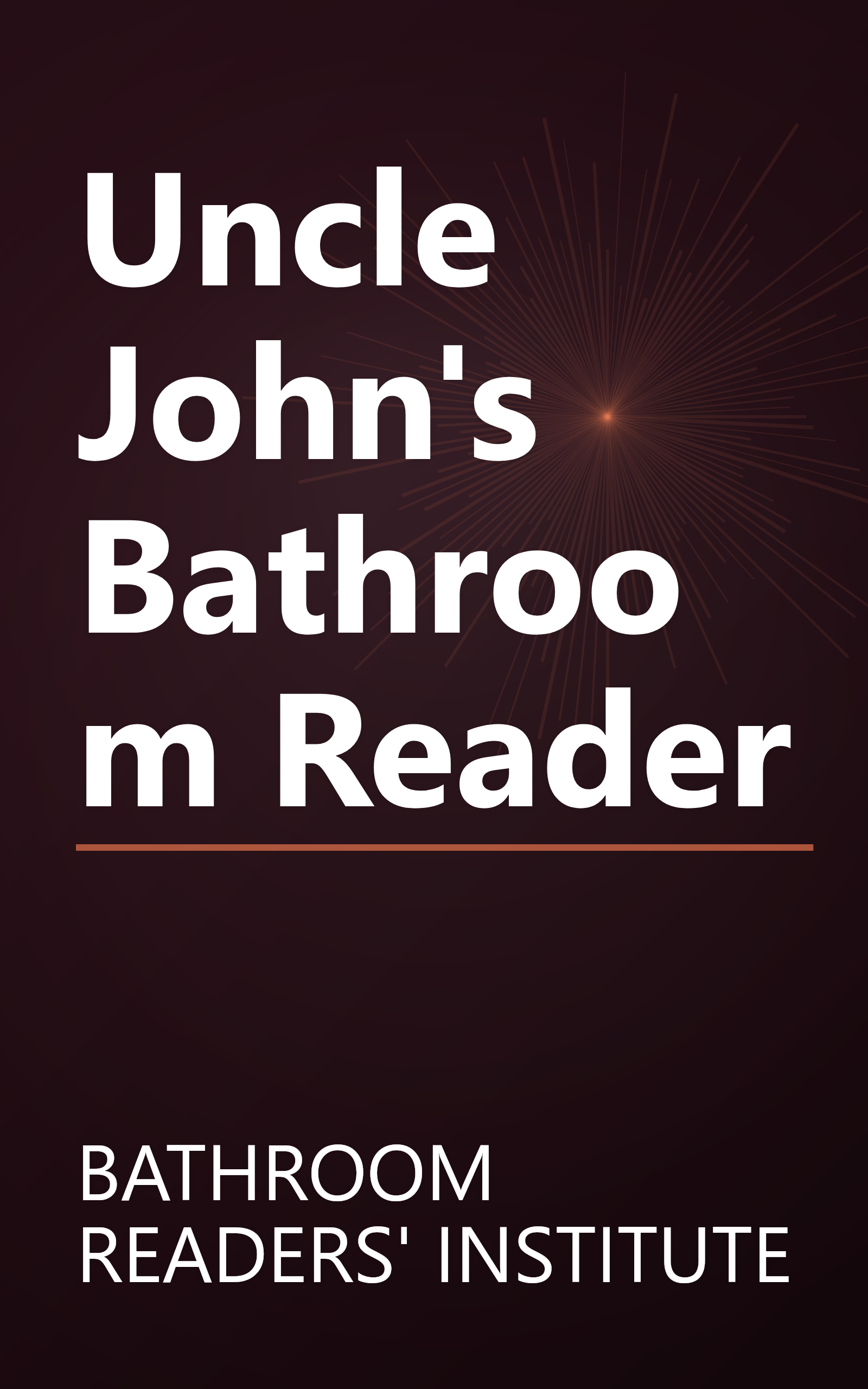 Uncle John's Bathroom Reader book cover