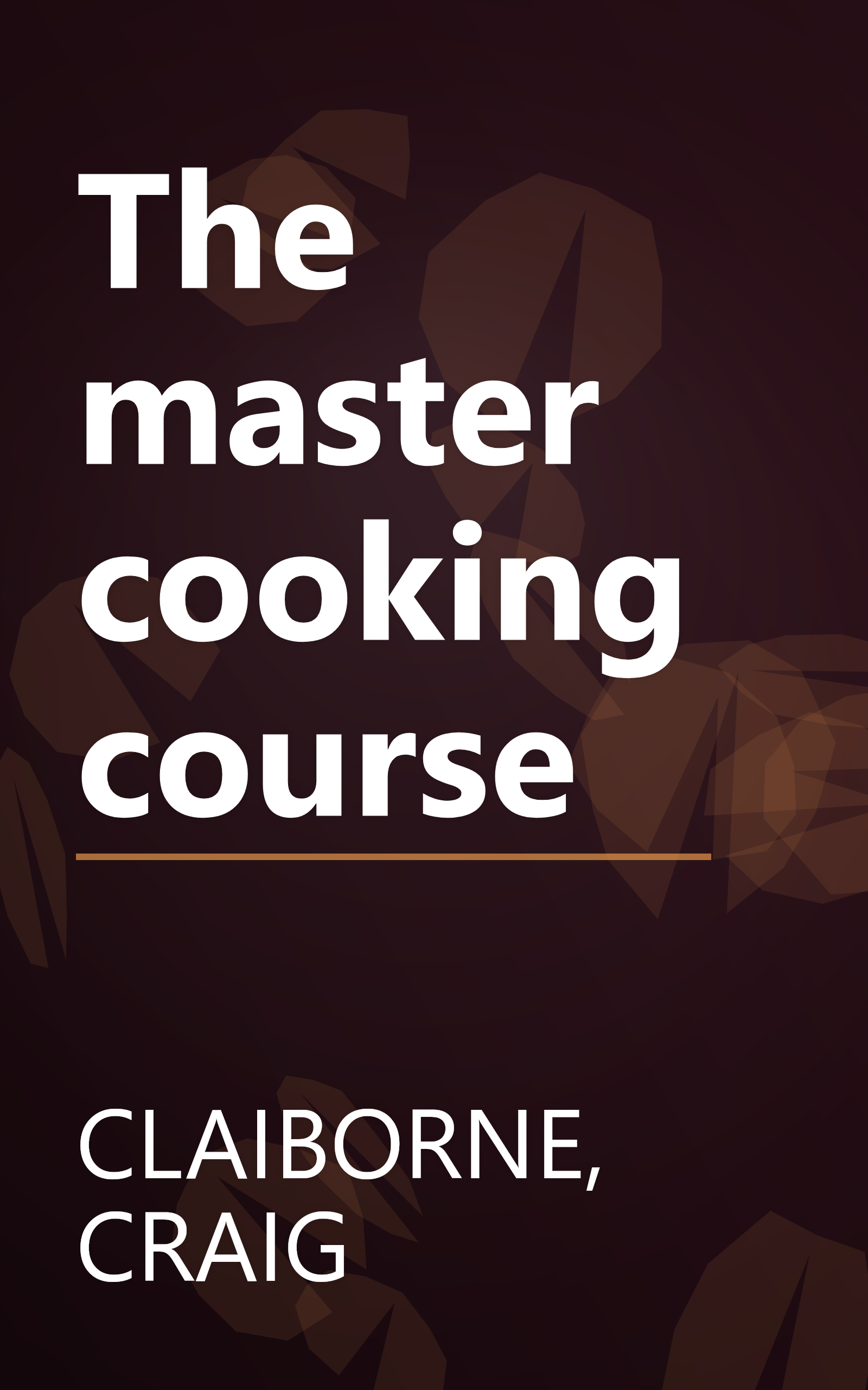 The master cooking course book cover