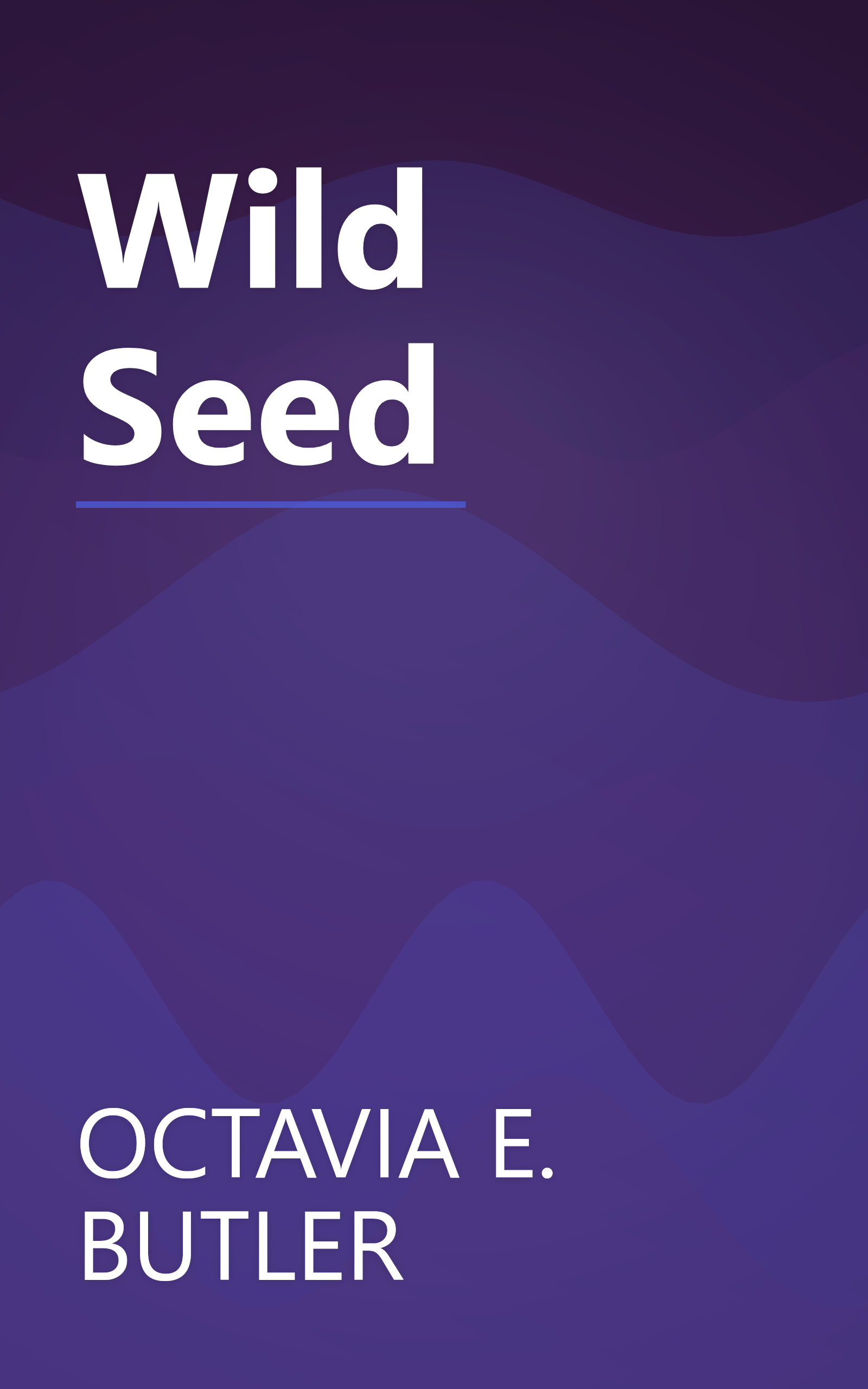 Wild Seed book cover