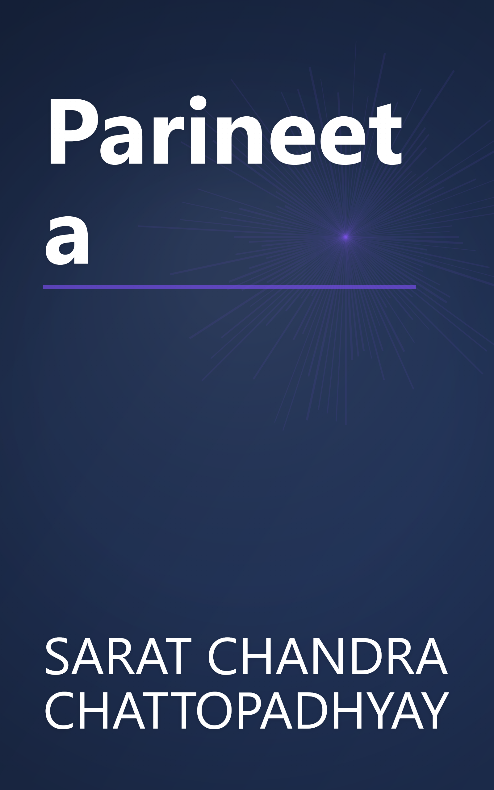 Parineeta book cover