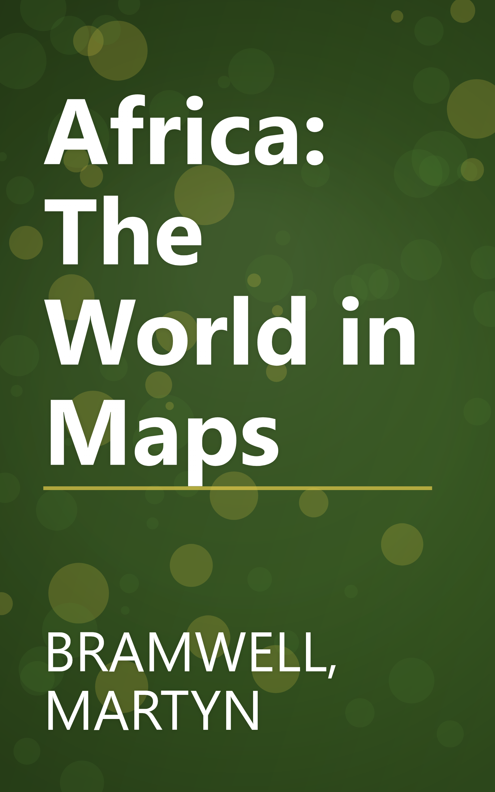 Africa: The World in Maps book cover