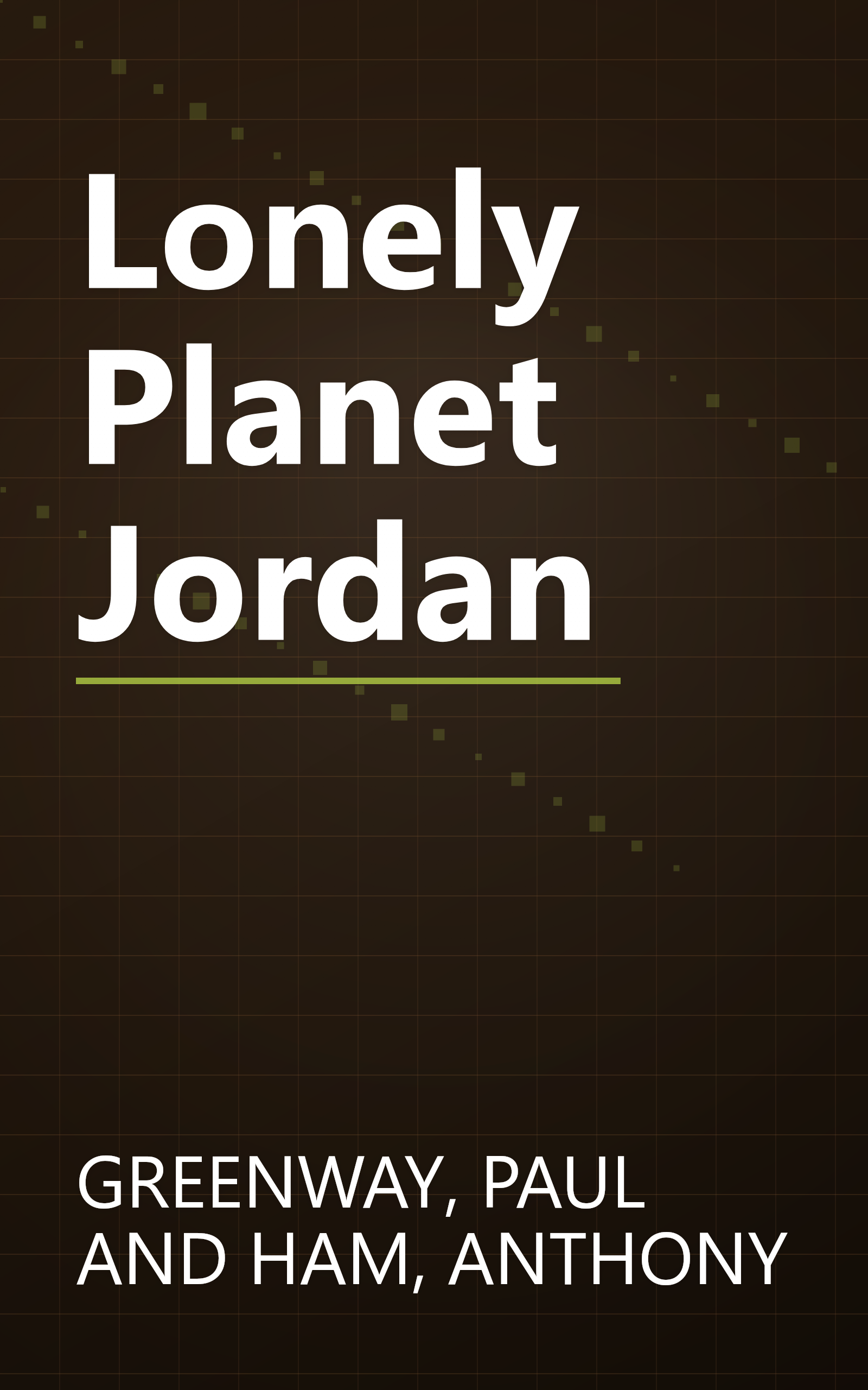 Lonely Planet Jordan book cover