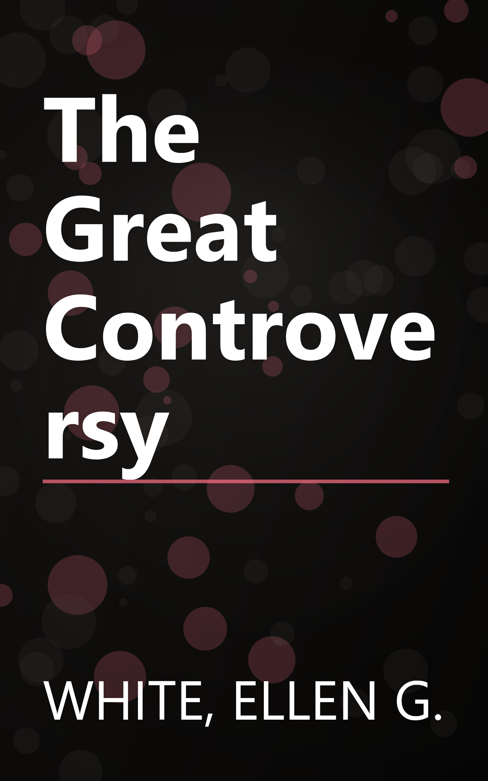 The Great Controversy book cover