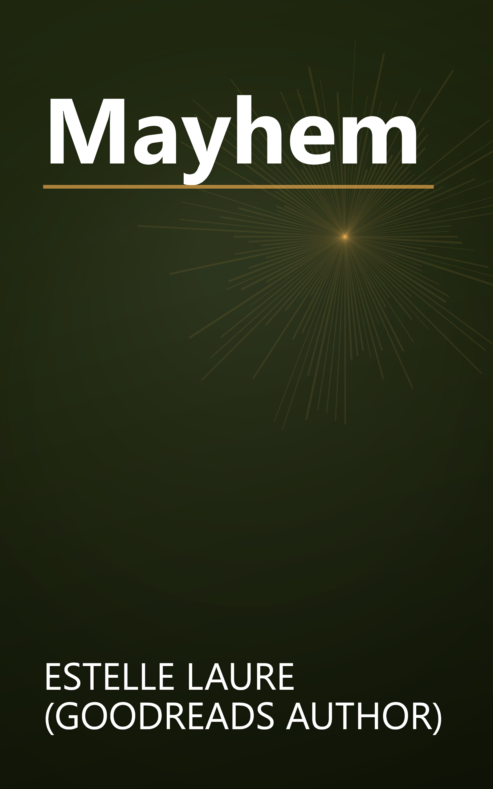 Mayhem book cover