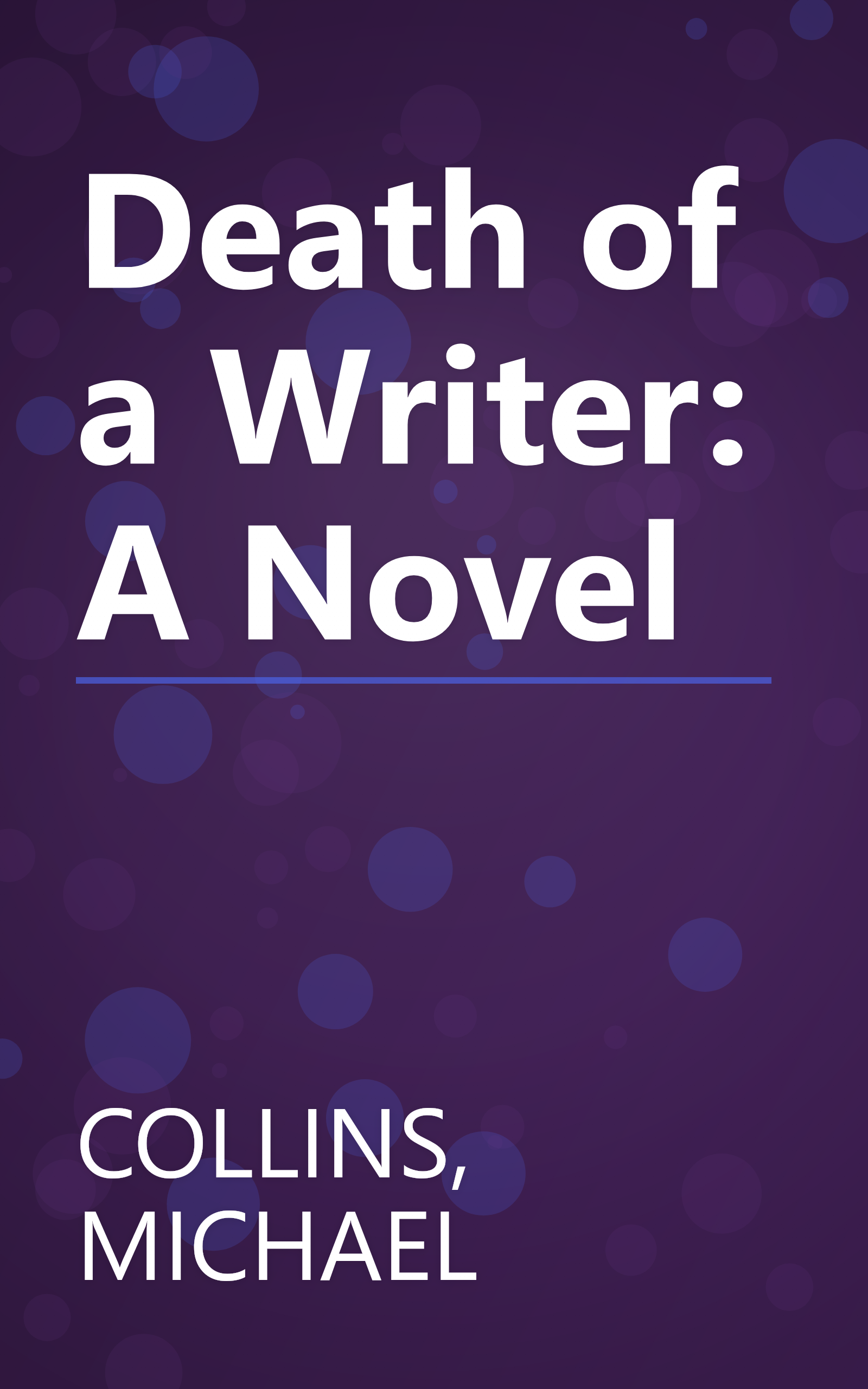 Death of a Writer: A Novel book cover