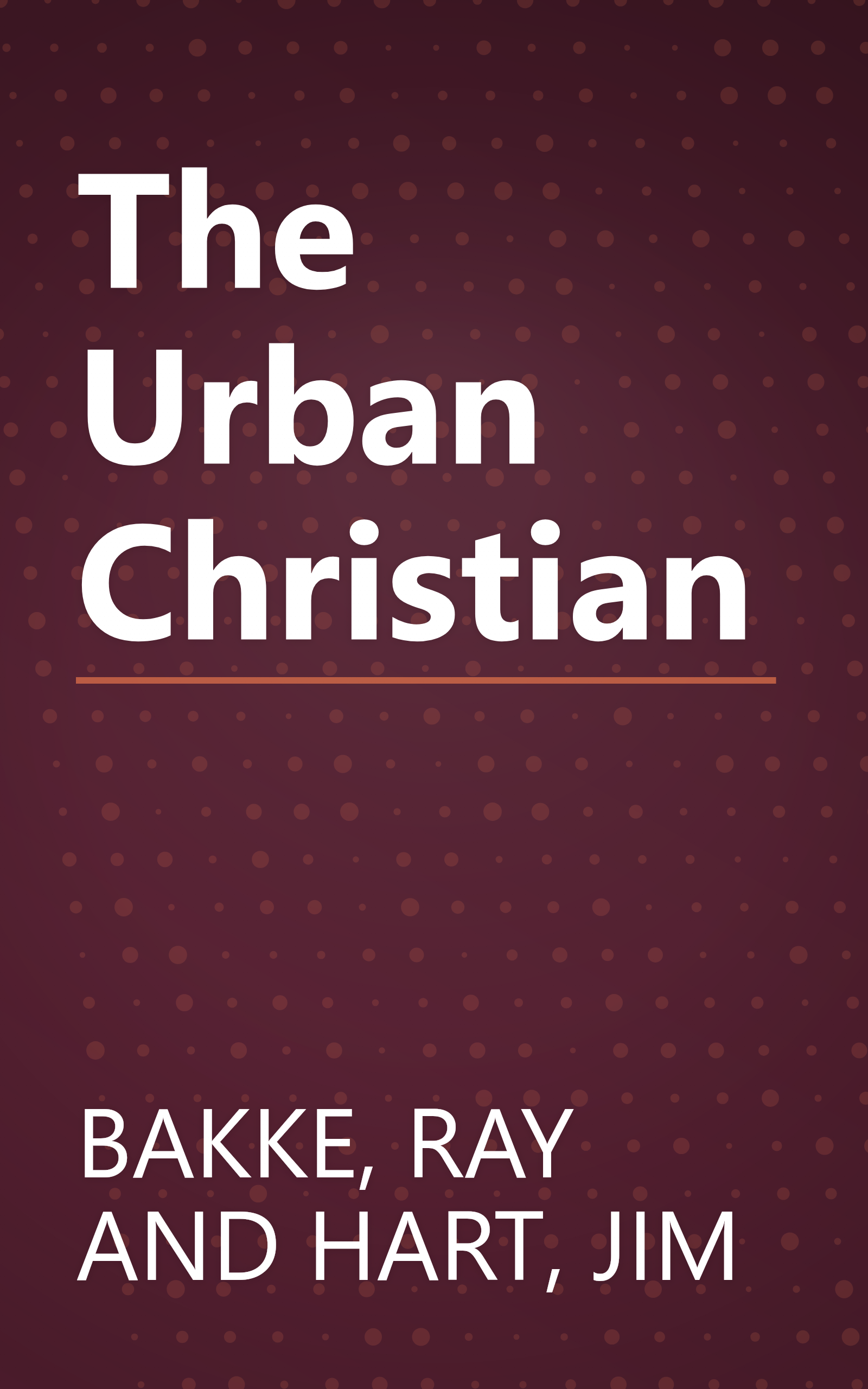 The Urban Christian book cover