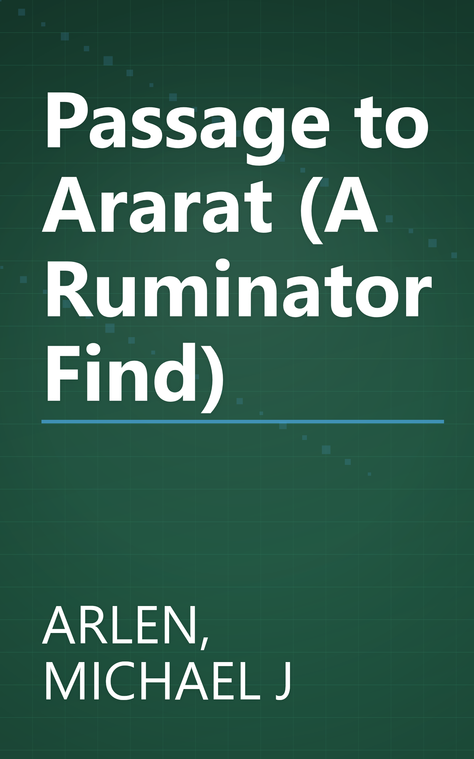 Passage to Ararat (A Ruminator Find) book cover