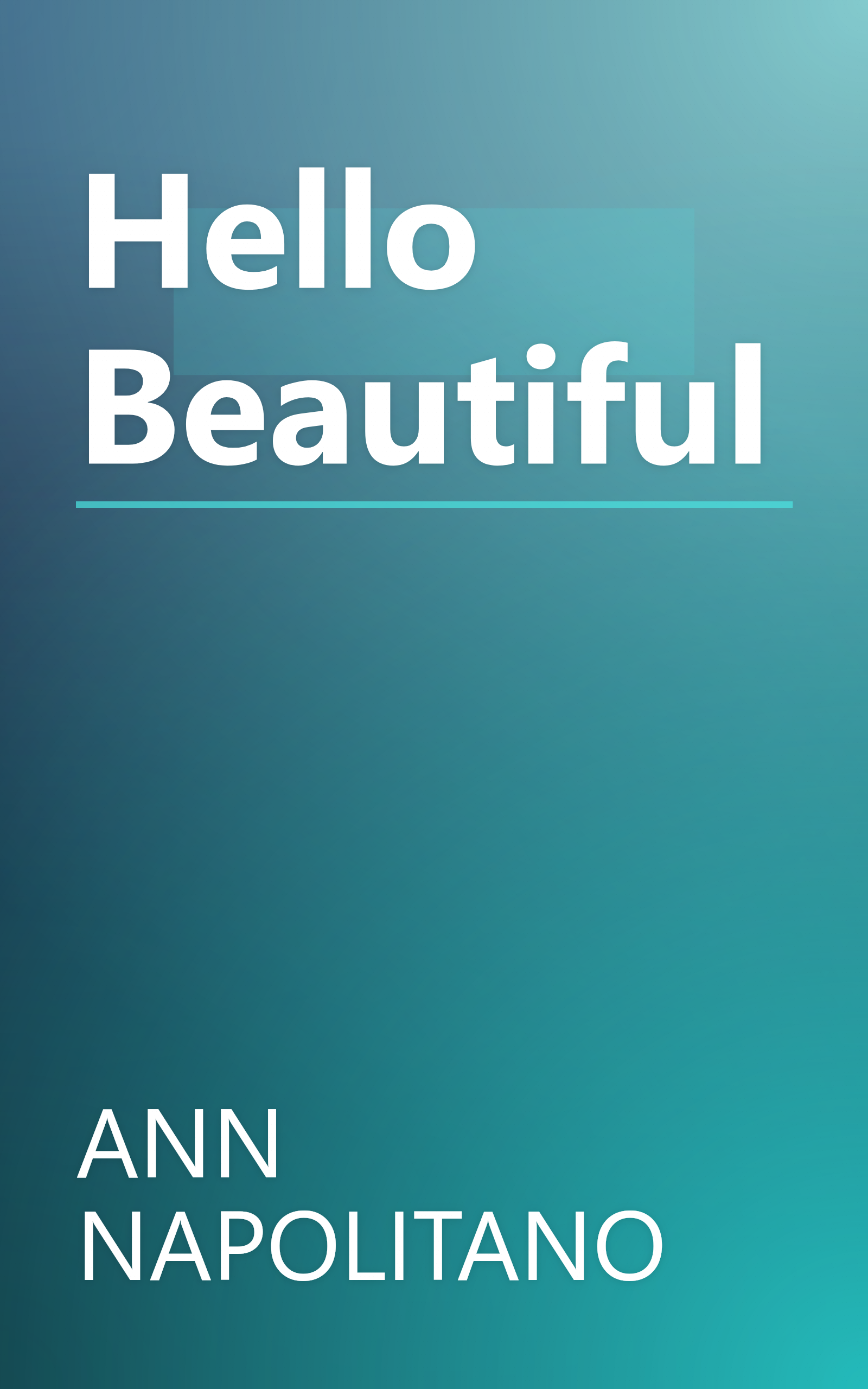 Hello Beautiful book cover