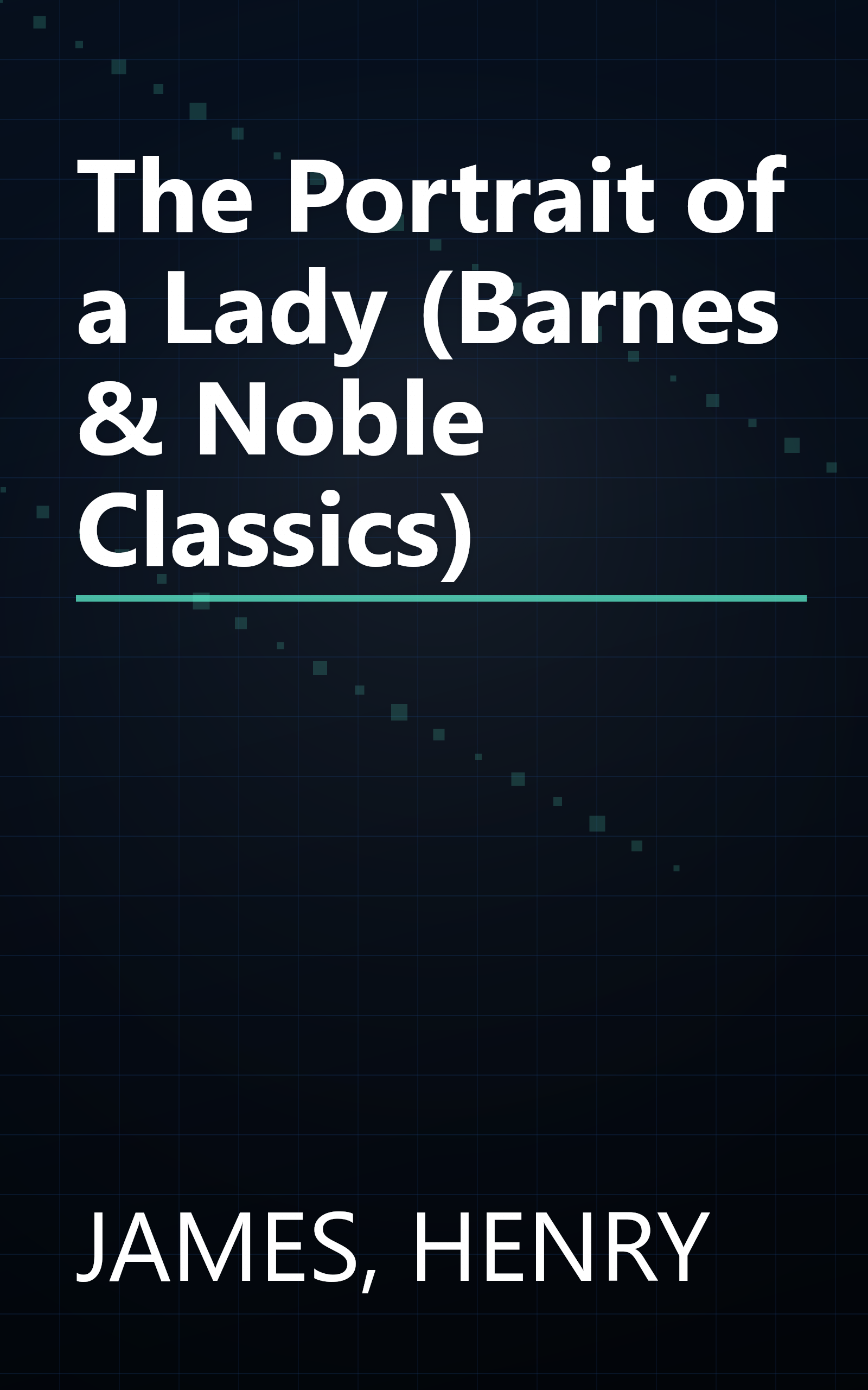 The Portrait of a Lady (Barnes & Noble Classics) book cover