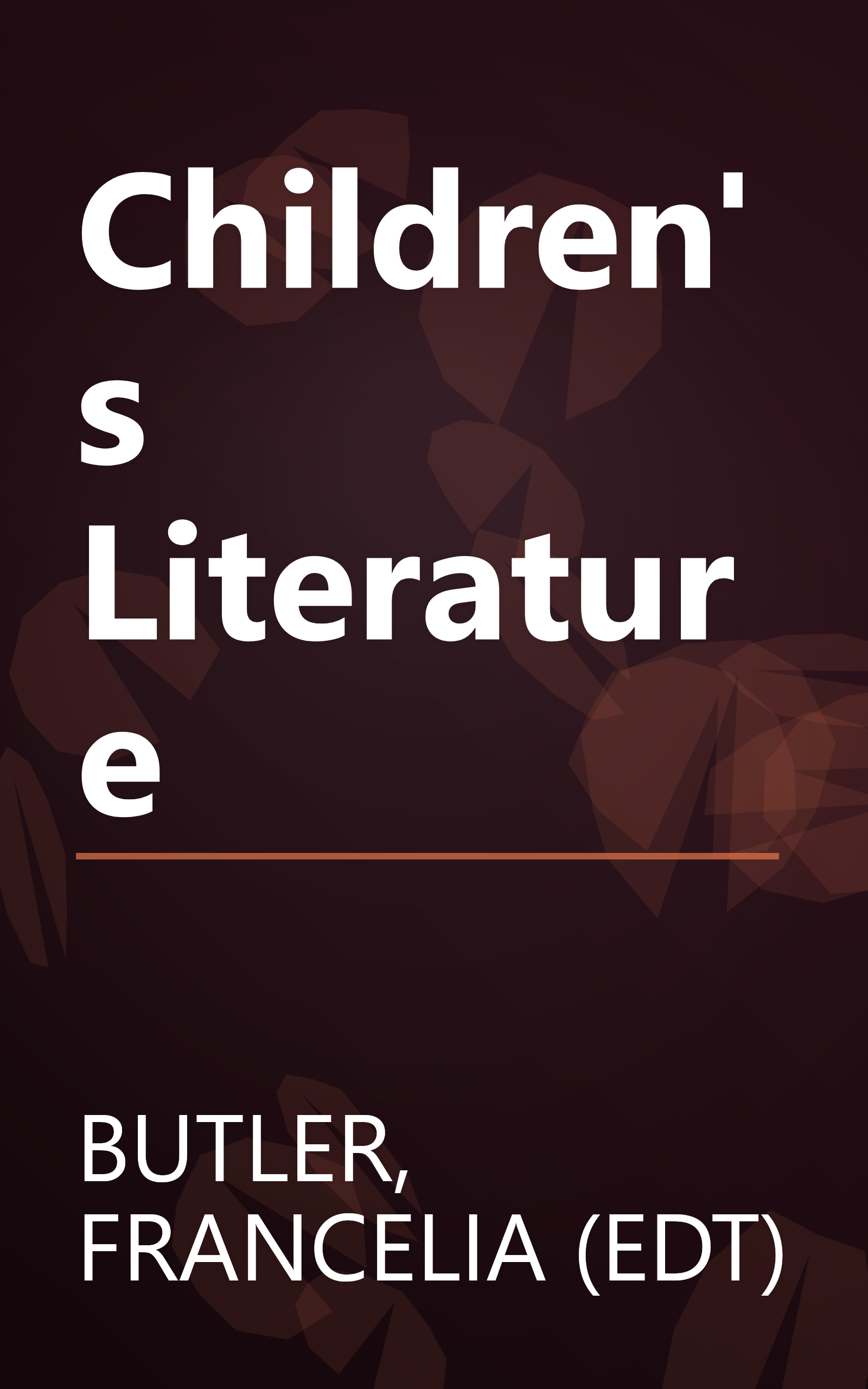 Children's Literature book cover