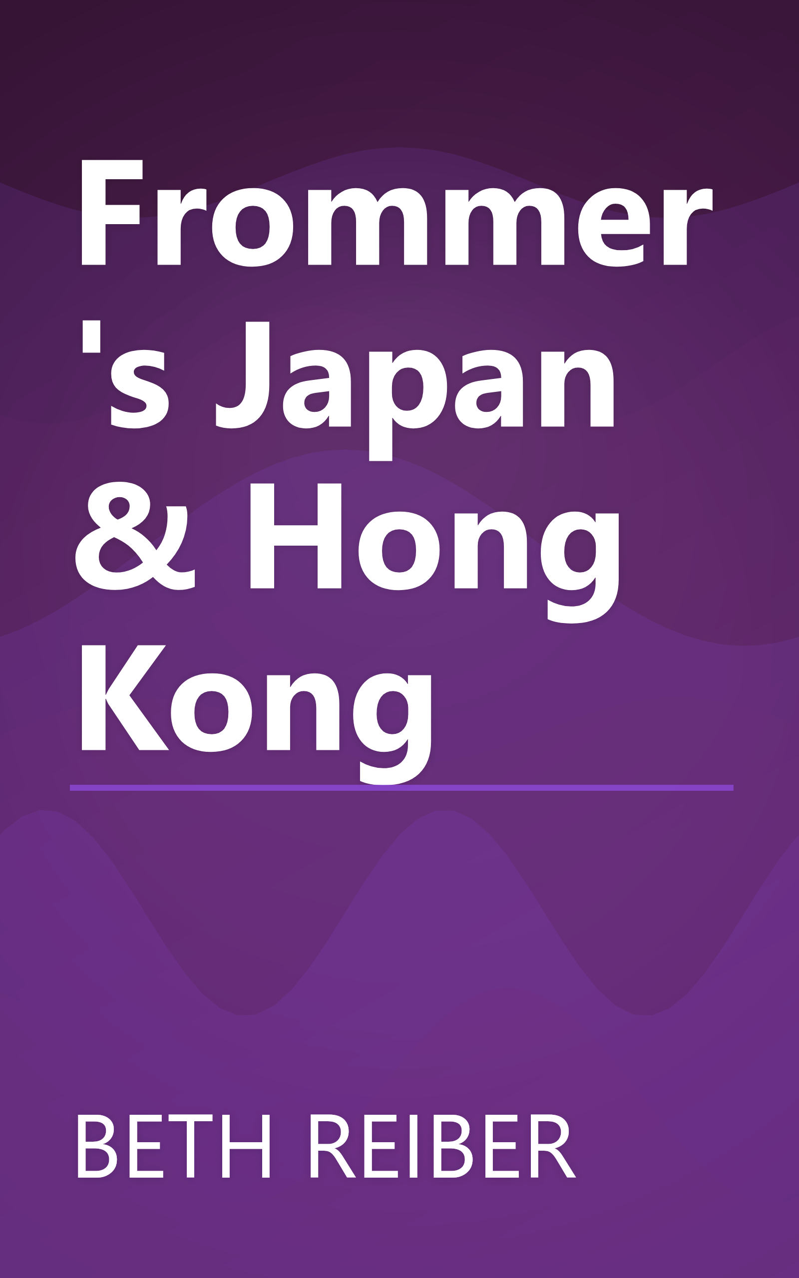 Frommer's Japan & Hong Kong book cover