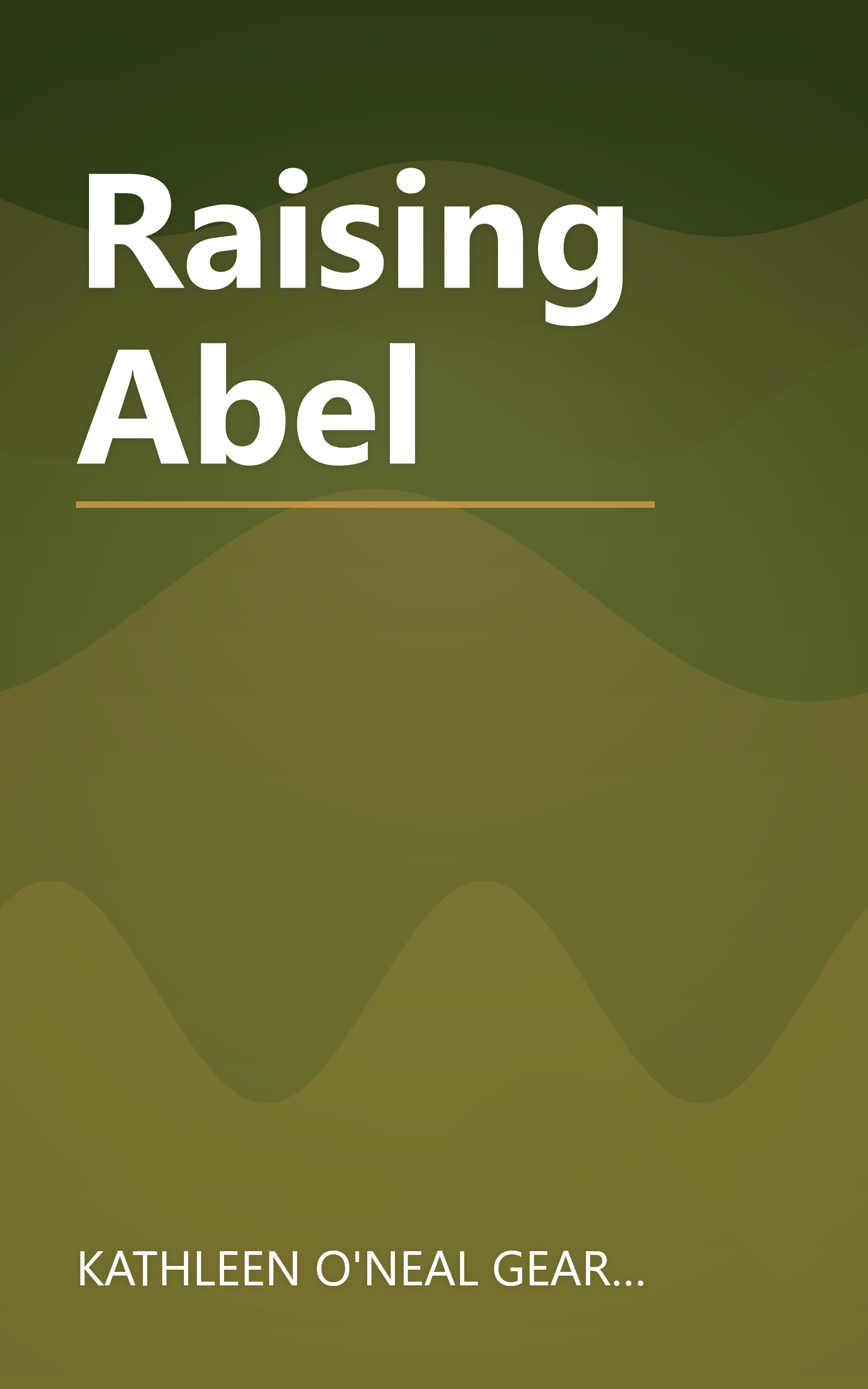 Raising Abel book cover