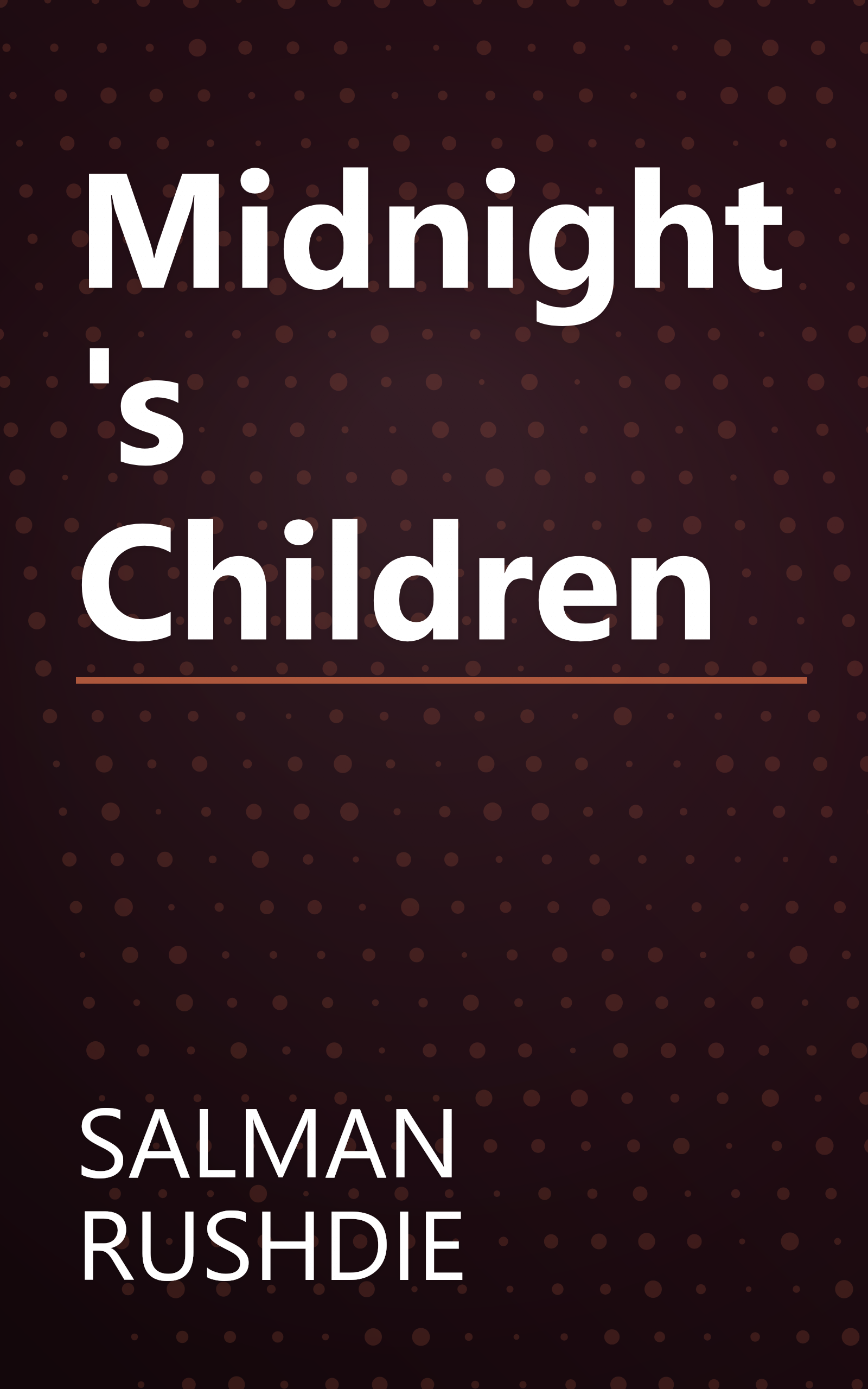 Midnight's Children book cover