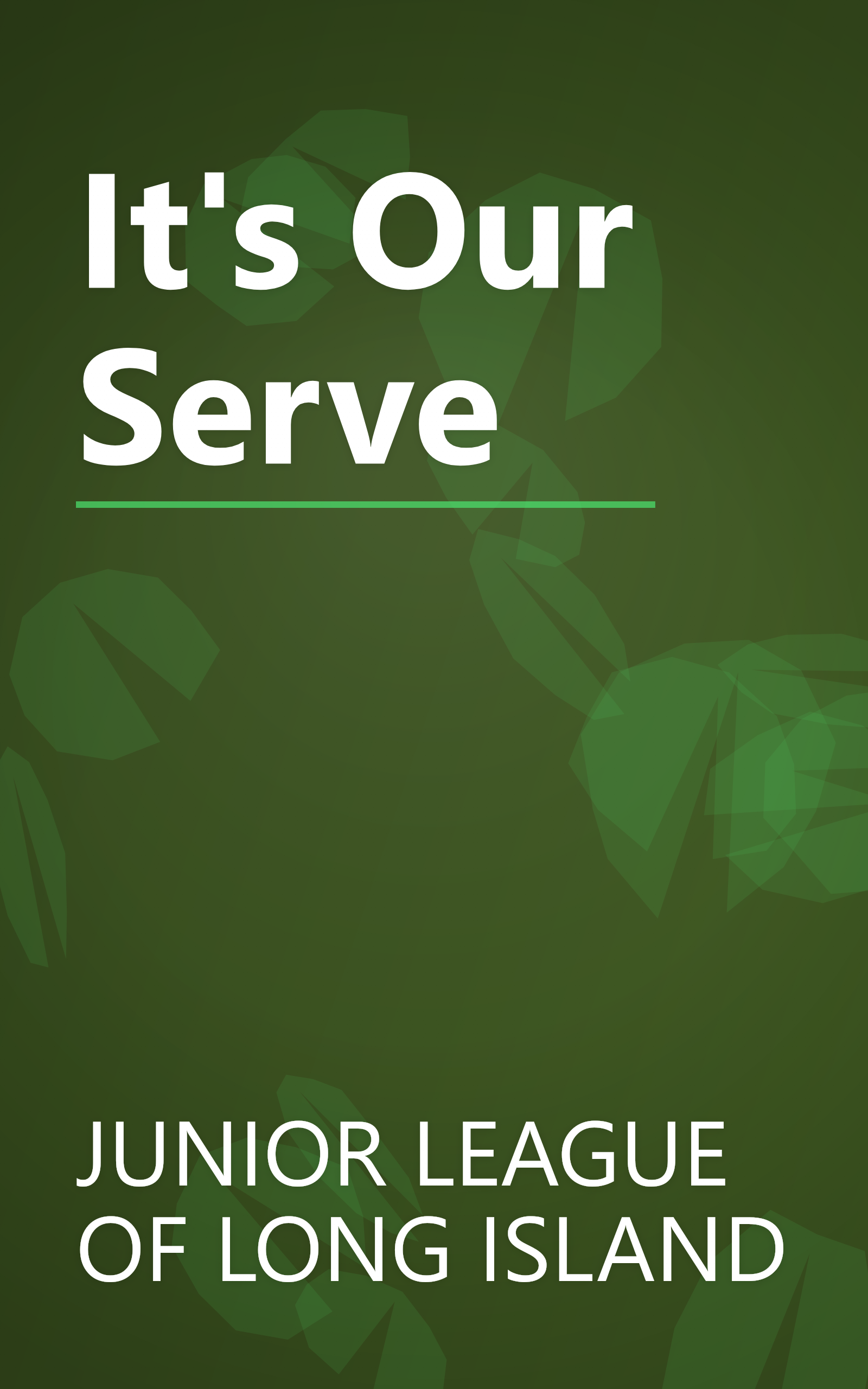 It's Our Serve book cover