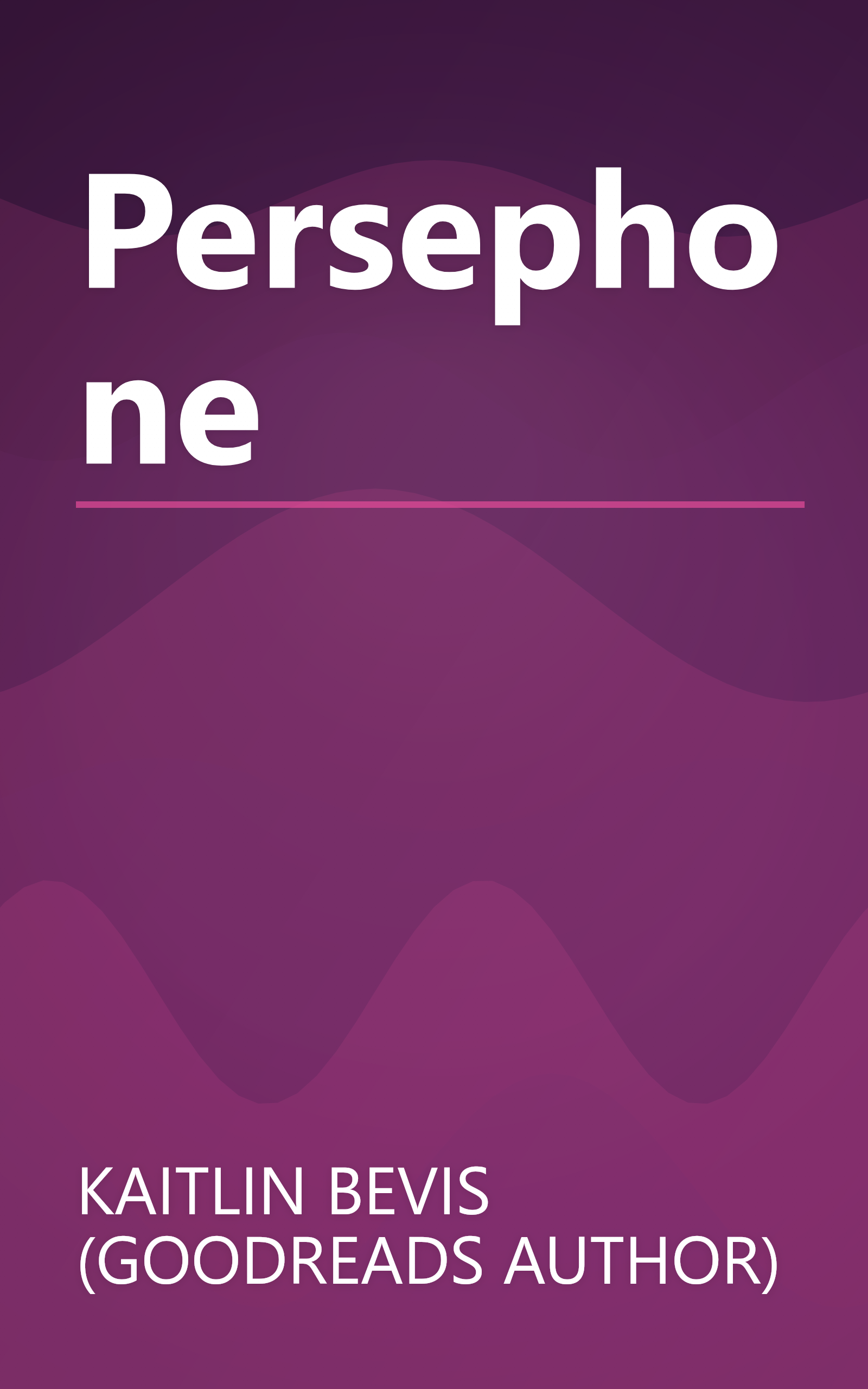 Persephone book cover