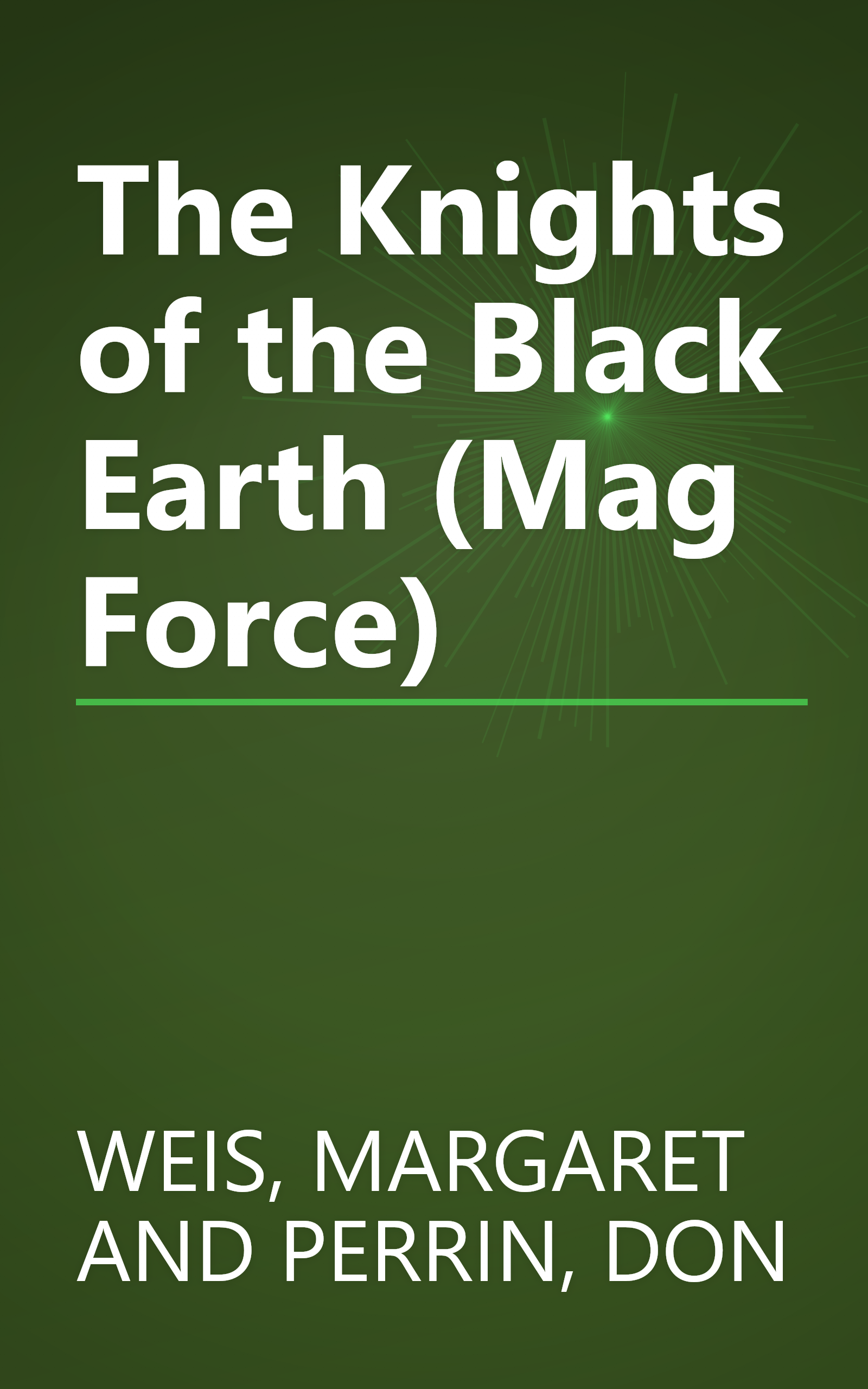 The Knights of the Black Earth (Mag Force) book cover