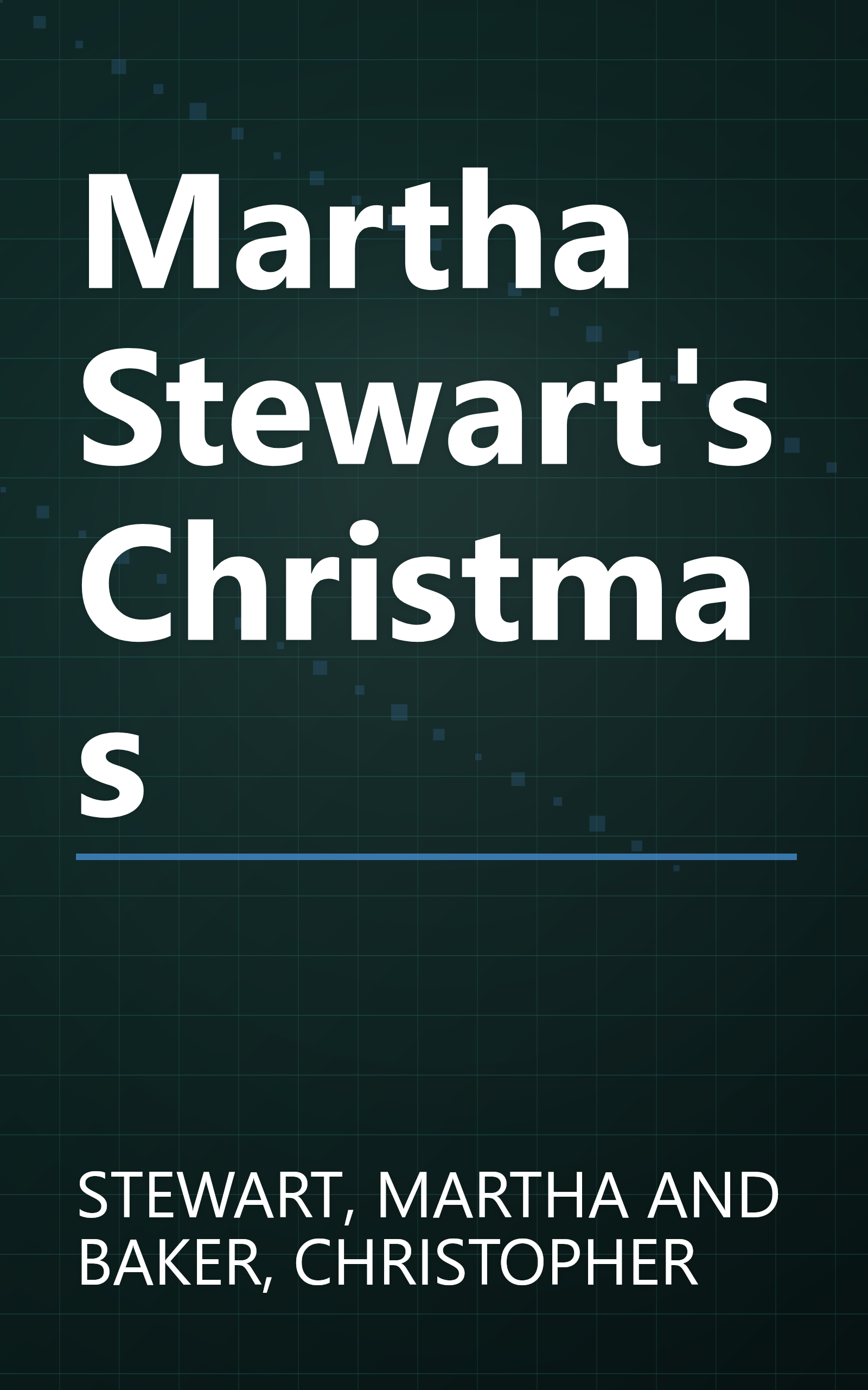 Martha Stewart's Christmas book cover