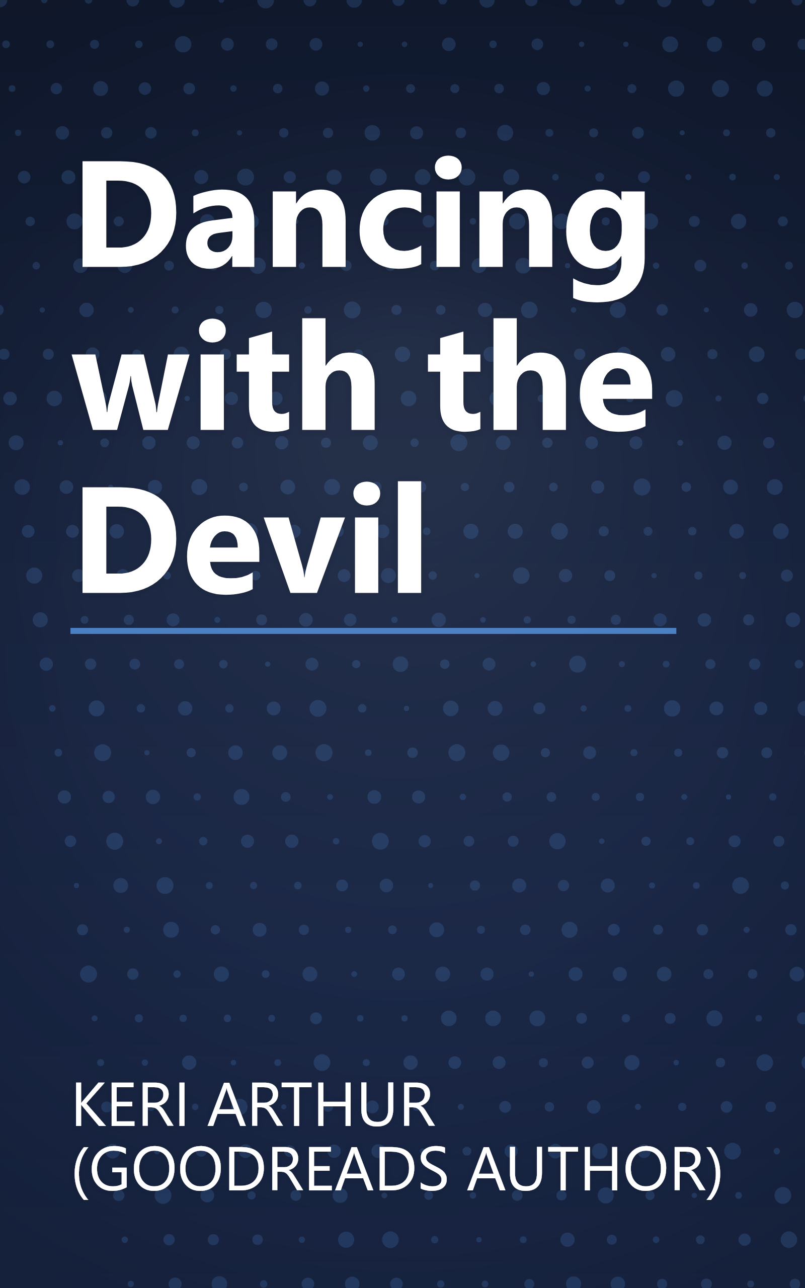 Dancing with the Devil book cover