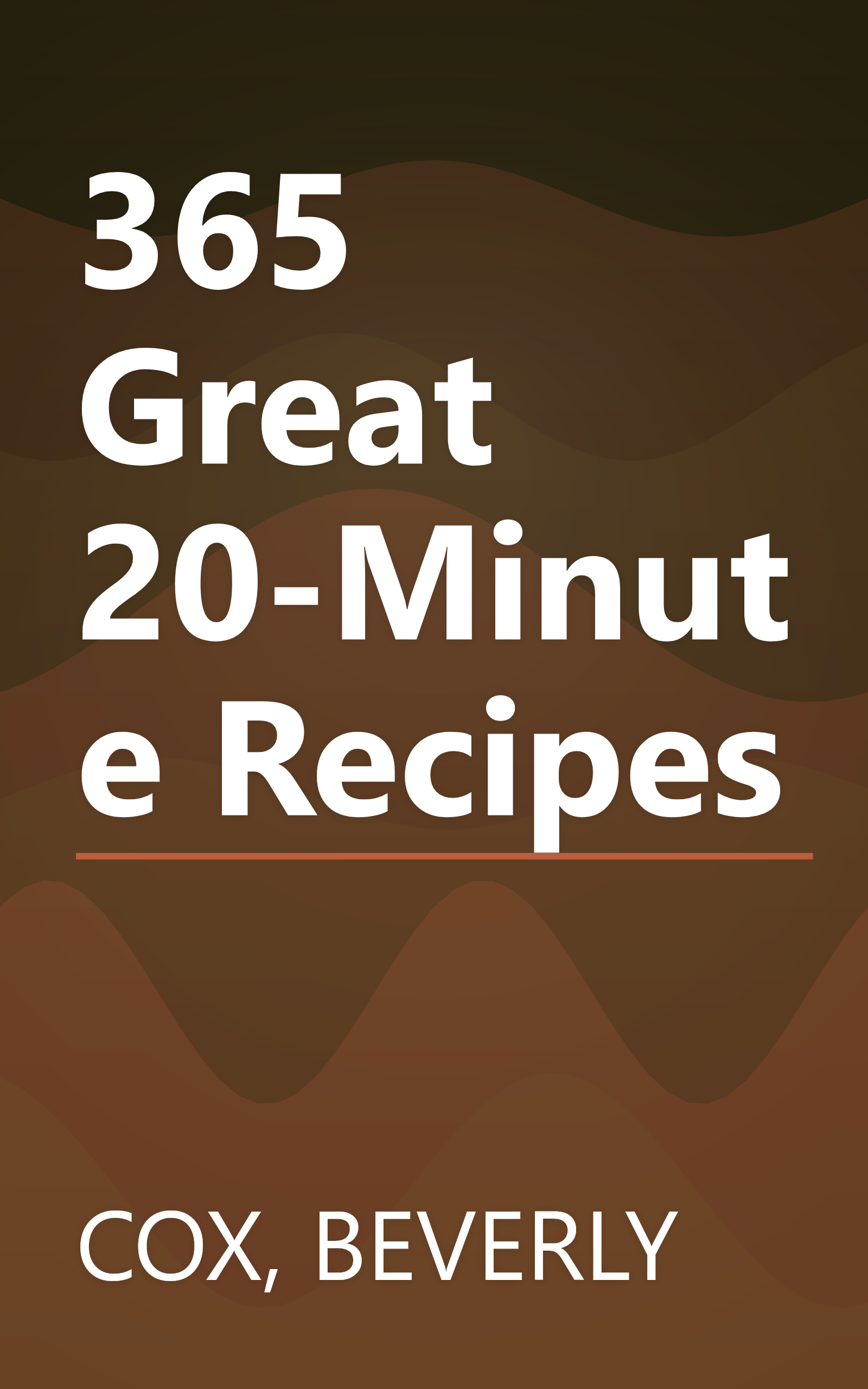365 Great 20-Minute Recipes book cover