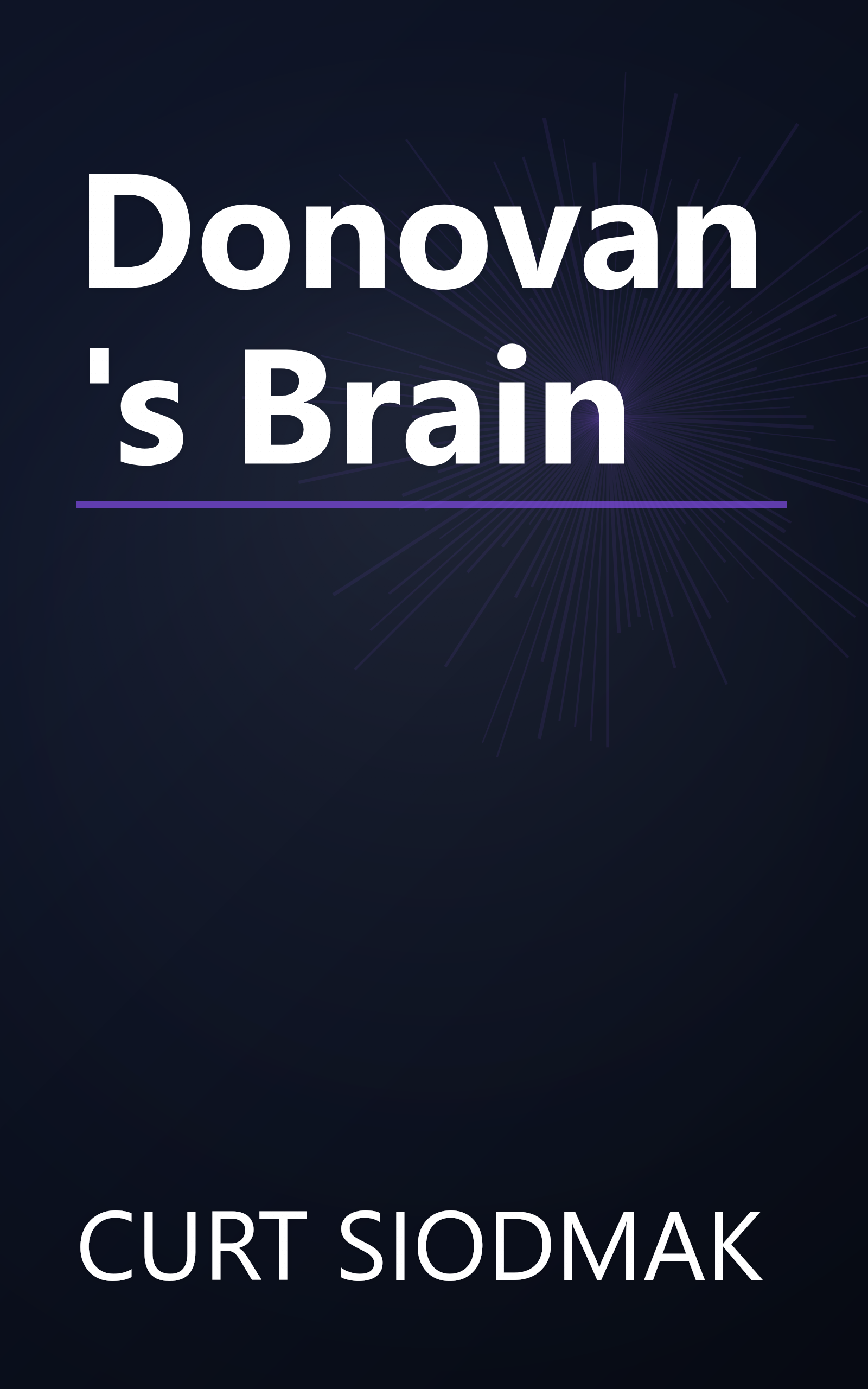Donovan's Brain book cover