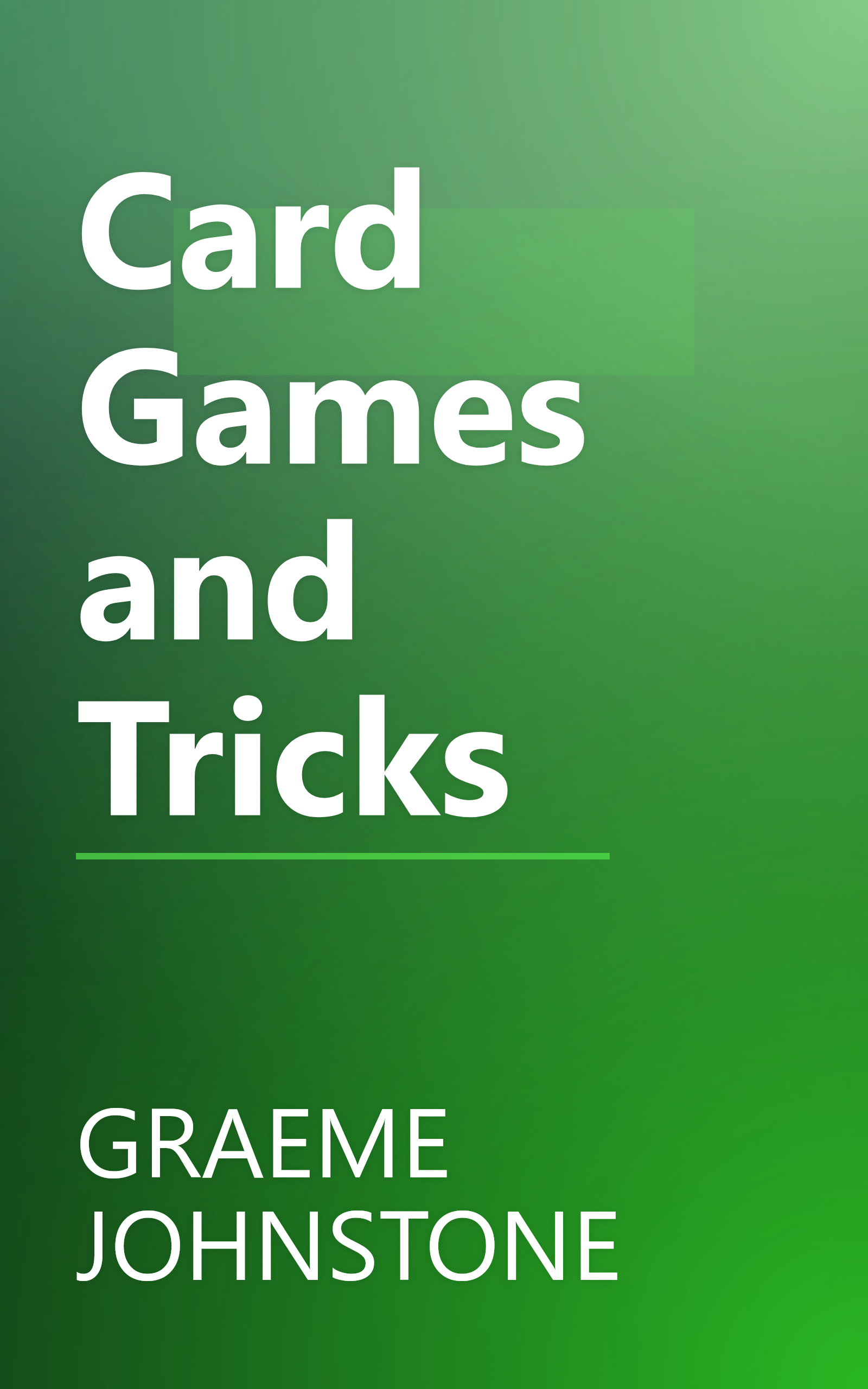 Card Games and Tricks book cover