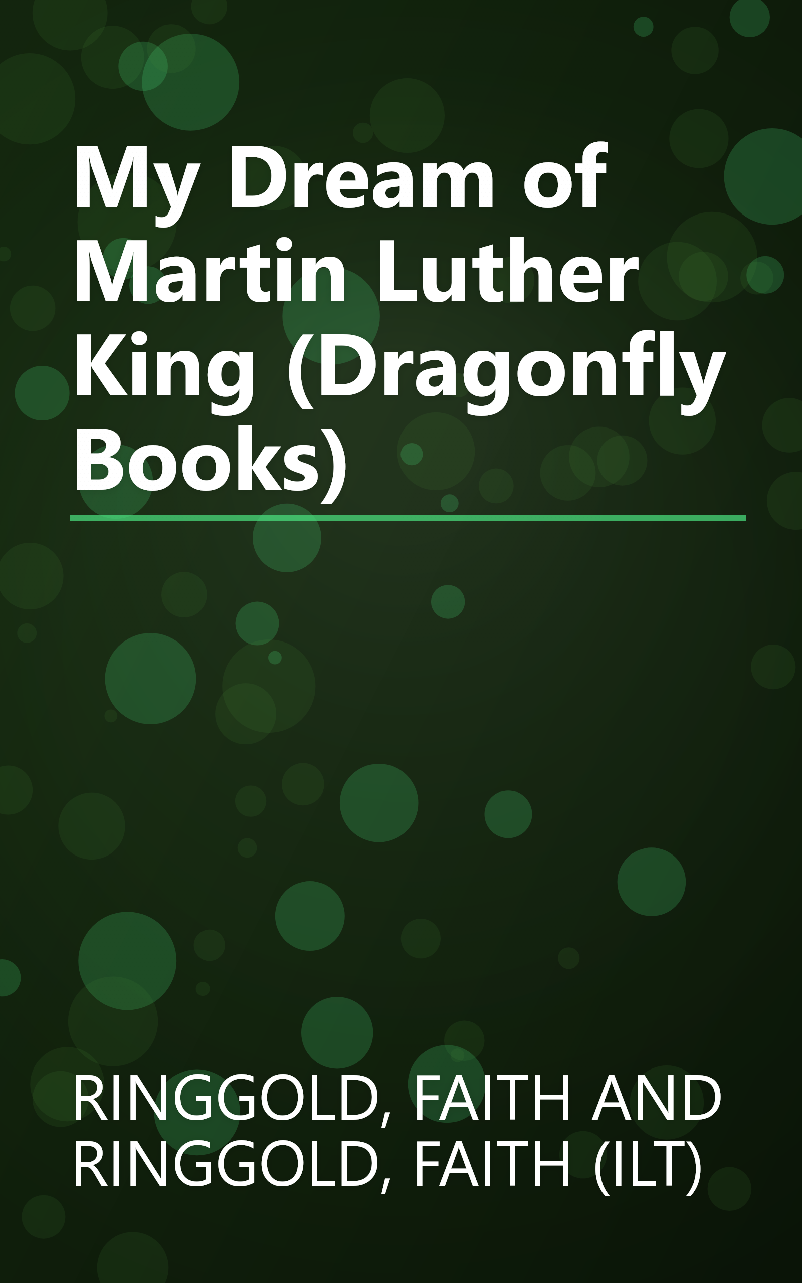 My Dream of Martin Luther King (Dragonfly Books) book cover