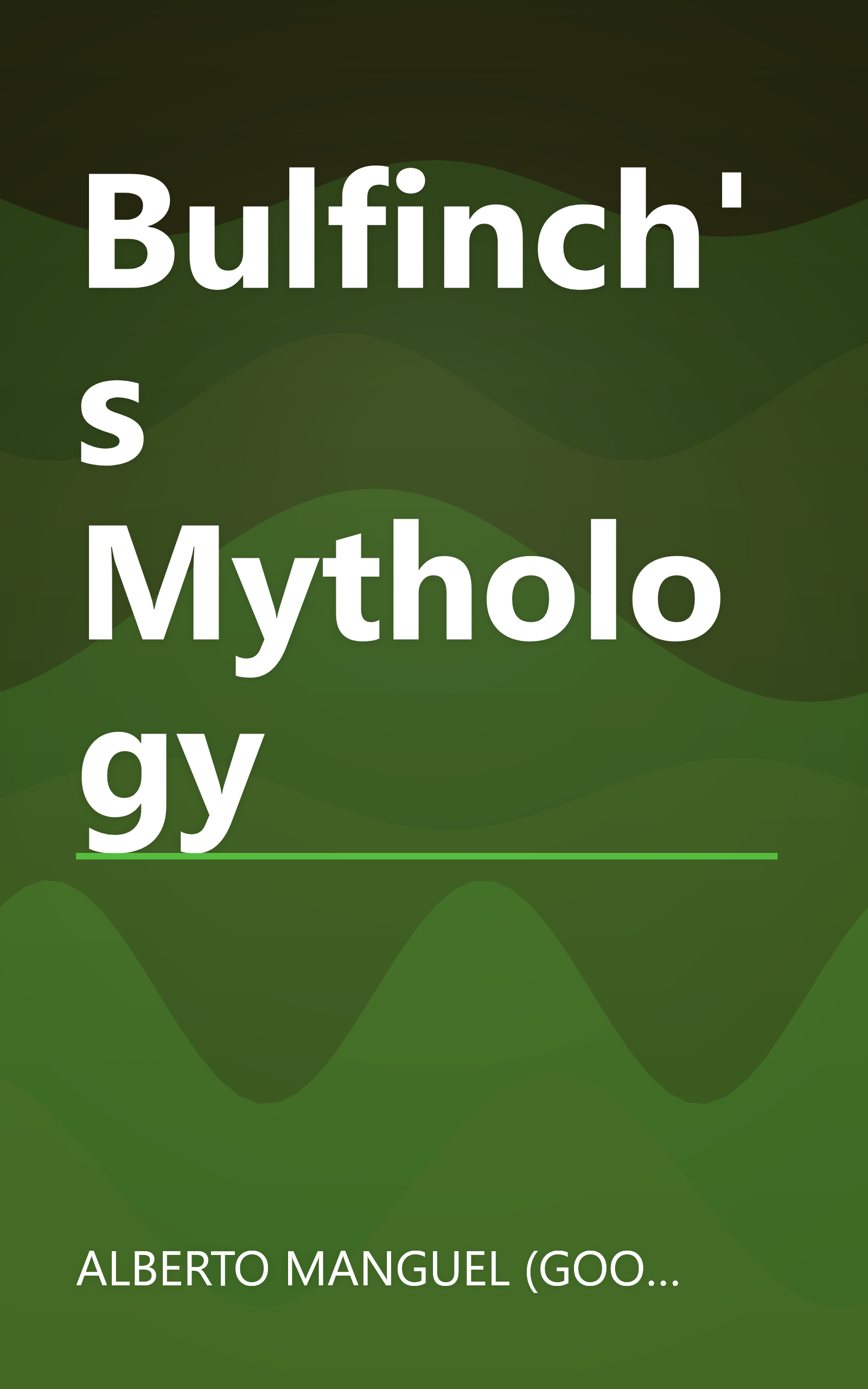 Bulfinch's Mythology book cover