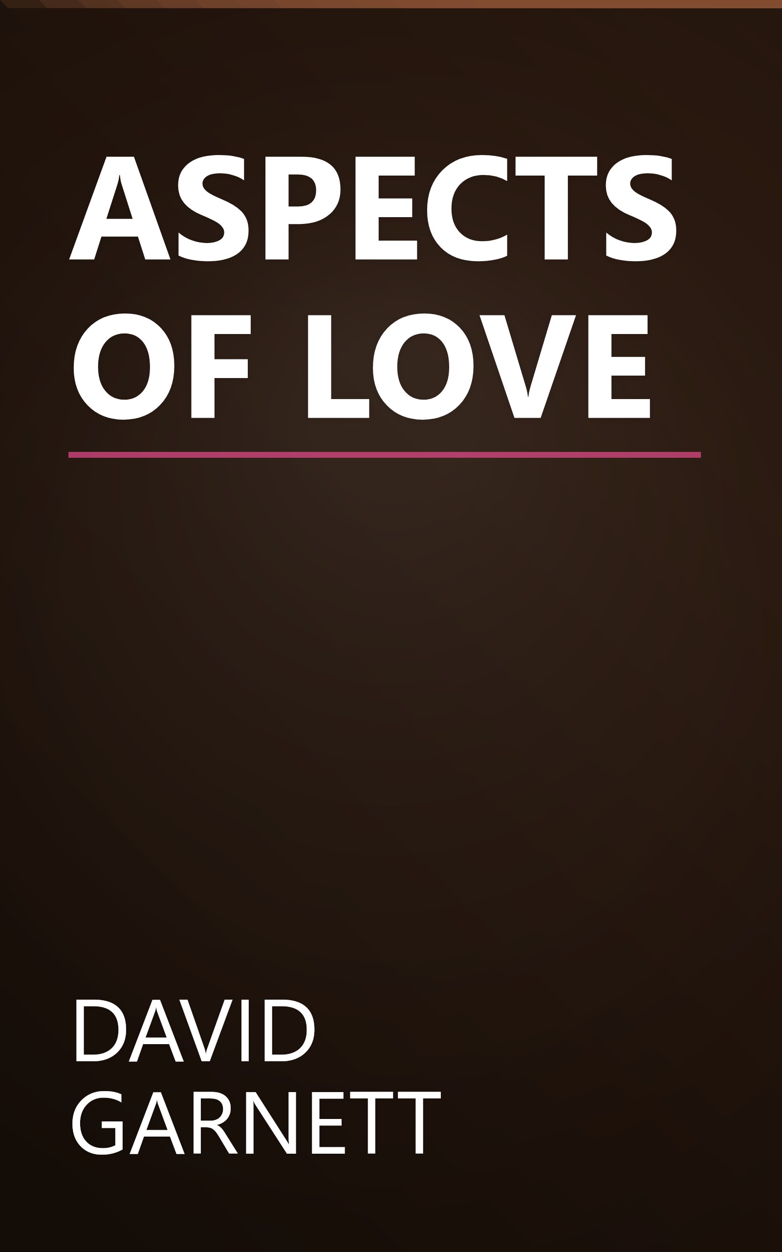 ASPECTS OF LOVE book cover
