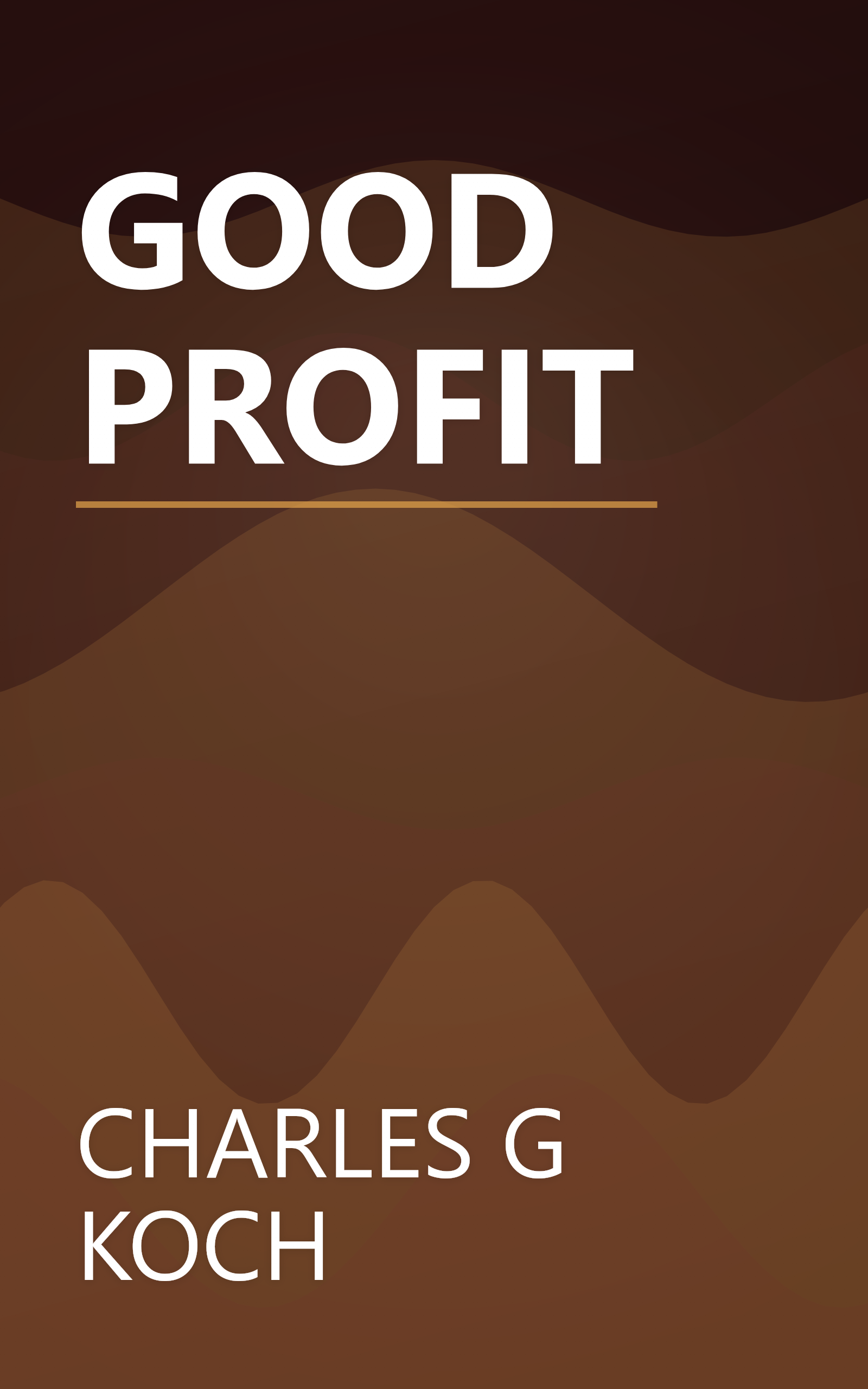 GOOD PROFIT book cover