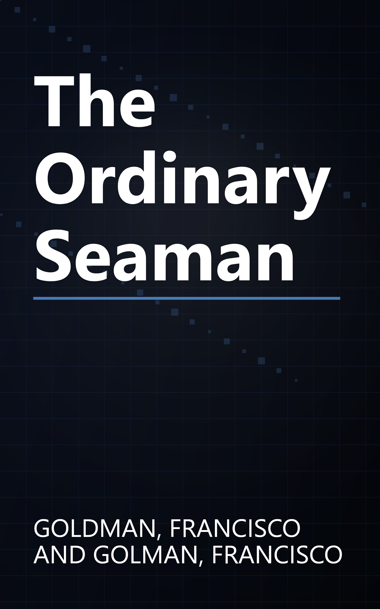 The Ordinary Seaman book cover