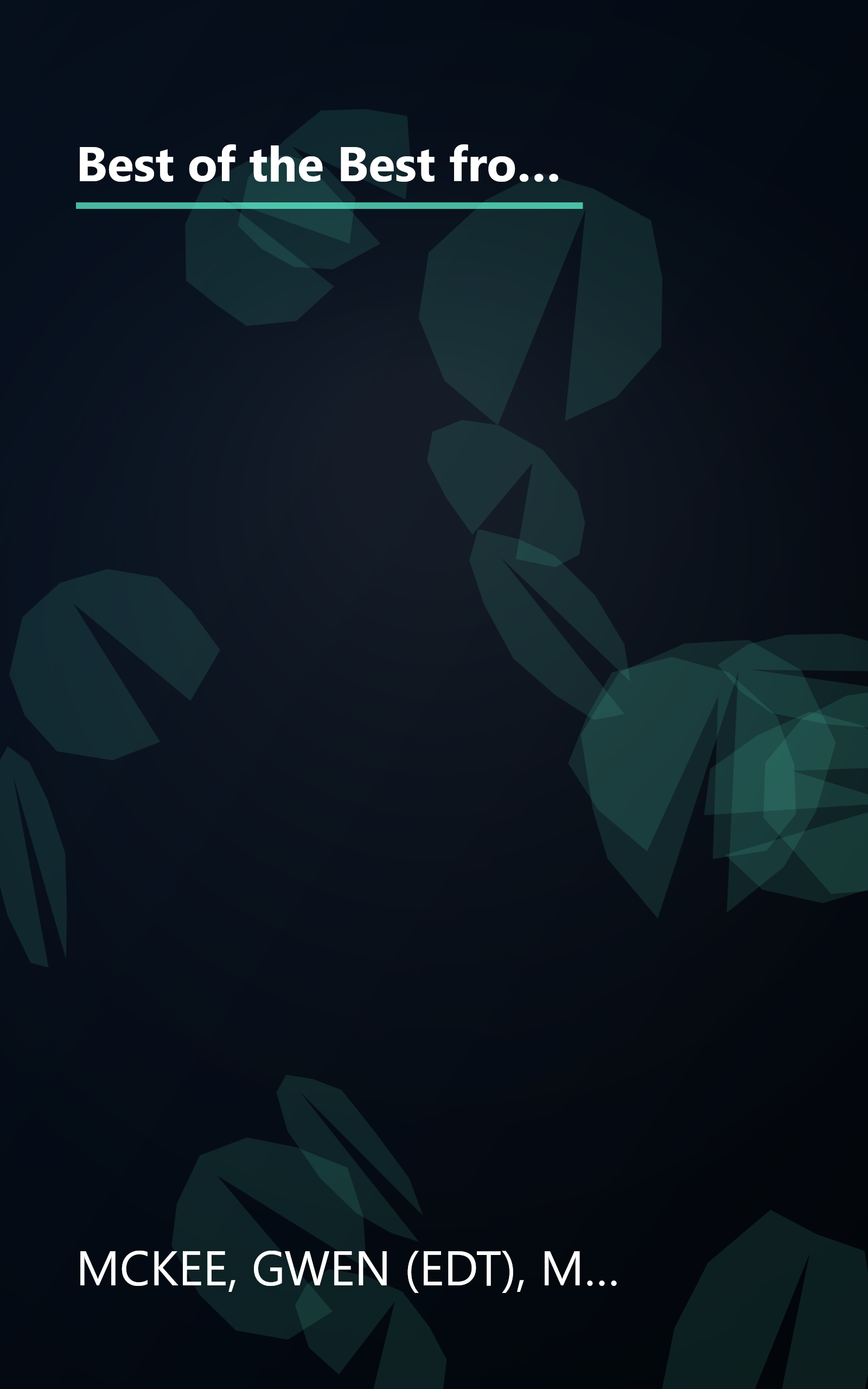 Best of the Best from the Mid-Atlantic Cookbook: Selected Recipes from the Favorite Cookbooks of Maryland, Delaware, New Jersey and Washington, D.C. book cover