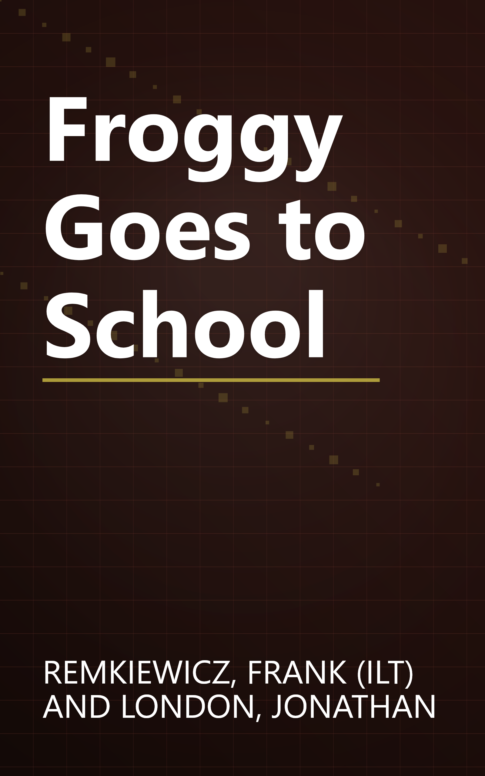Froggy Goes to School book cover